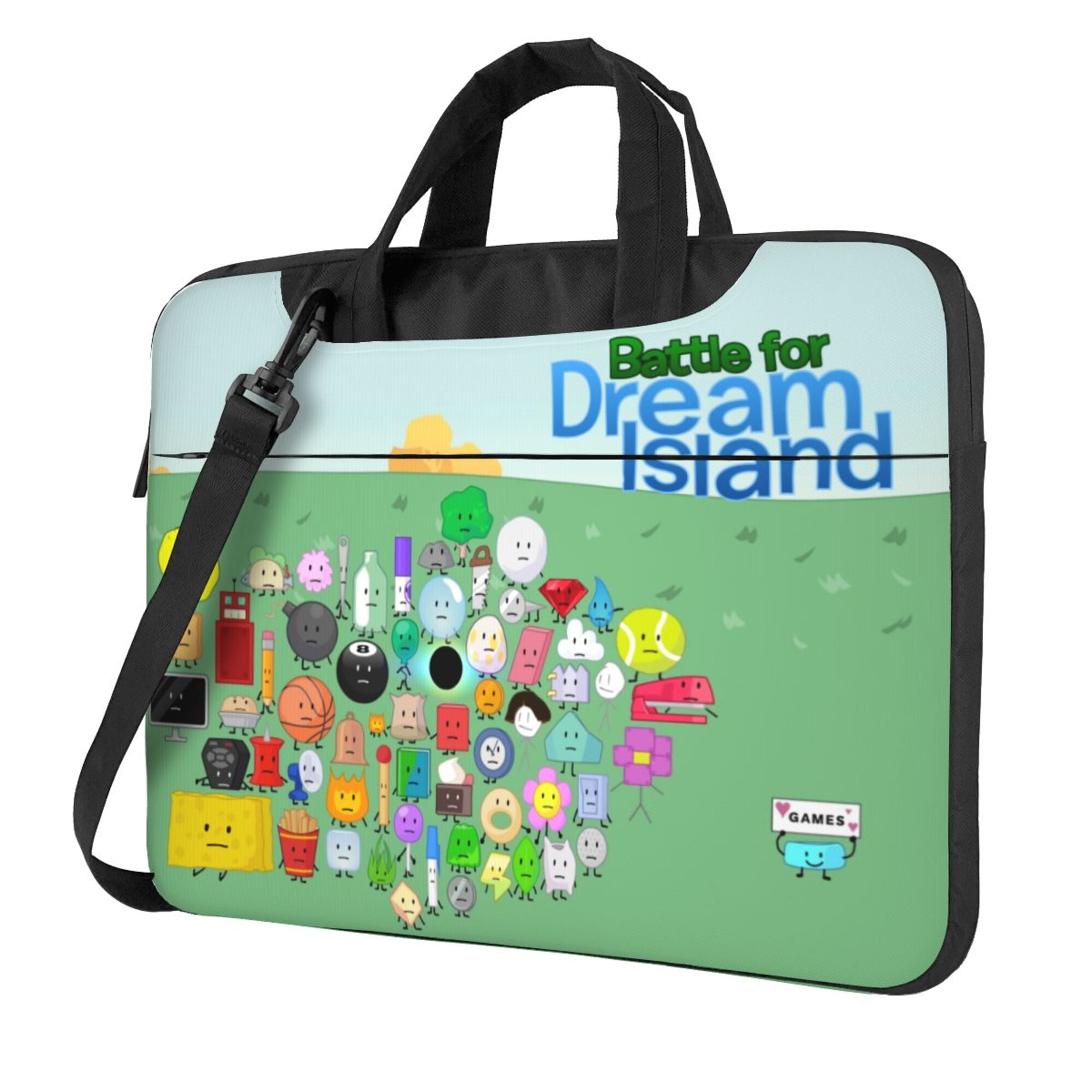Battle For Dream Island Bfdi Laptop Bag Laptop Case Computer Notebook ...