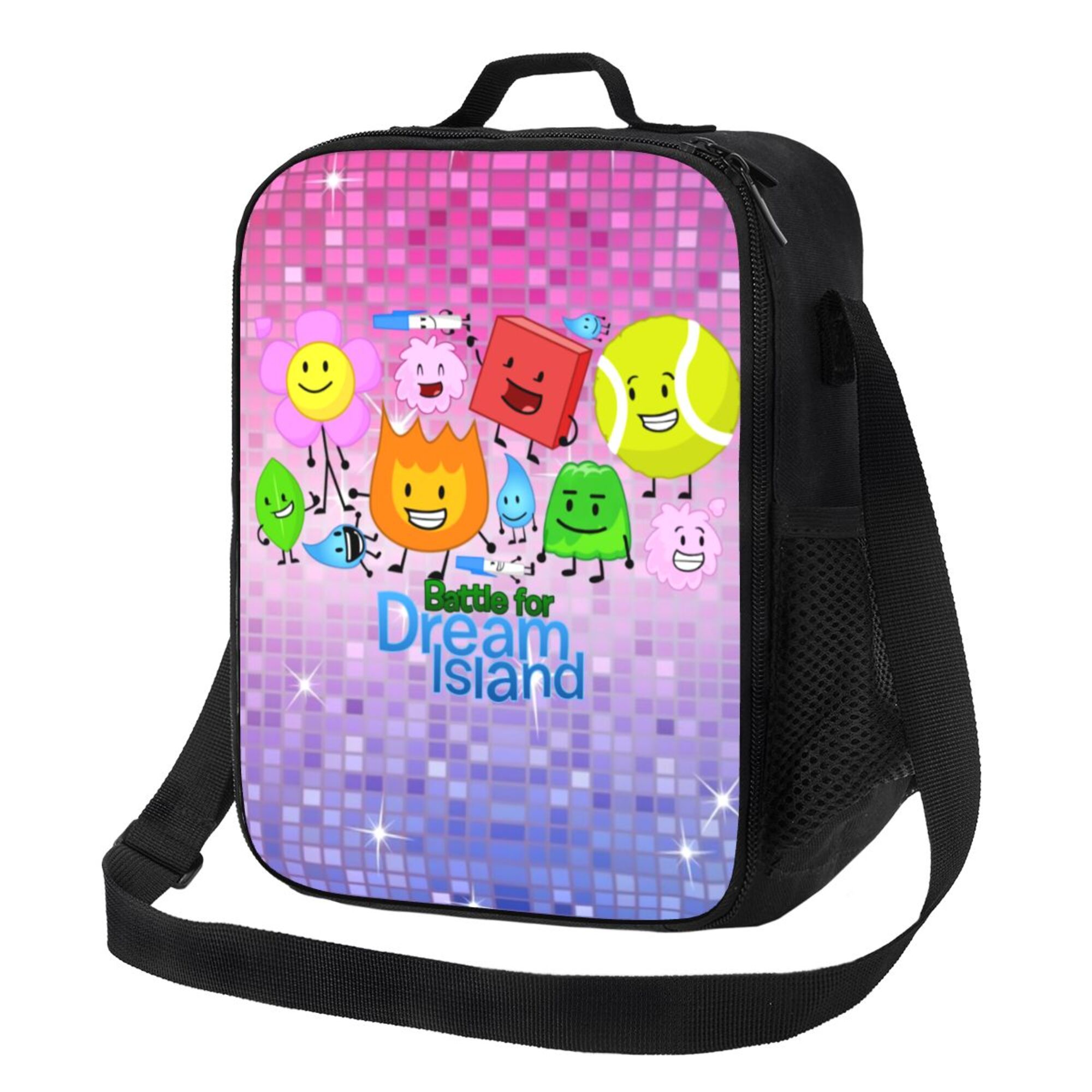 Battle For Dream Island Bfdi Lunch Bag Lunch Box Lightweight Durable ...