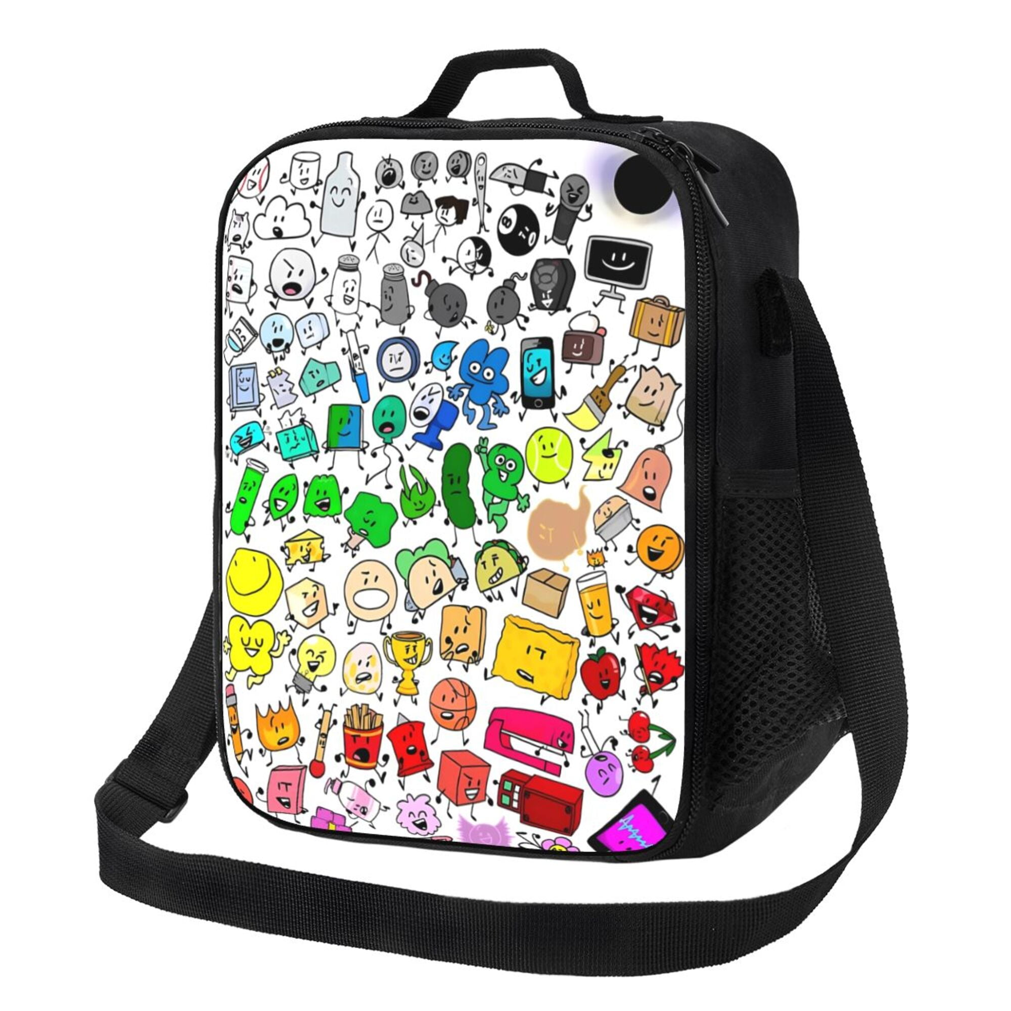 Battle For Dream Island Bfdi Lunch Bag Lunch Box Lightweight Durable ...