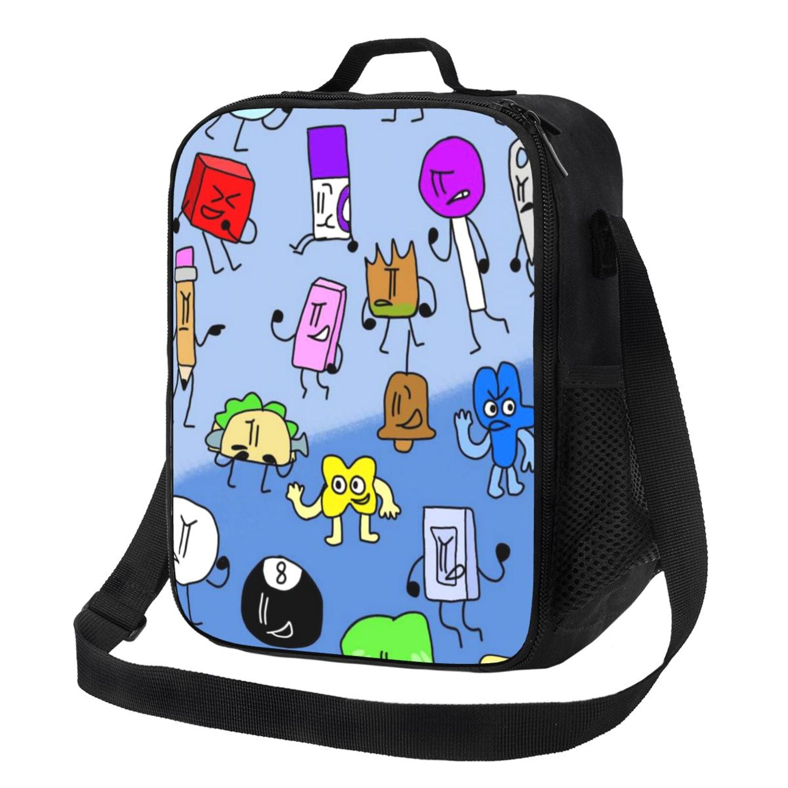 Battle For Dream Island Bfdi Lunch Bags Insulated Lunch Box Container ...