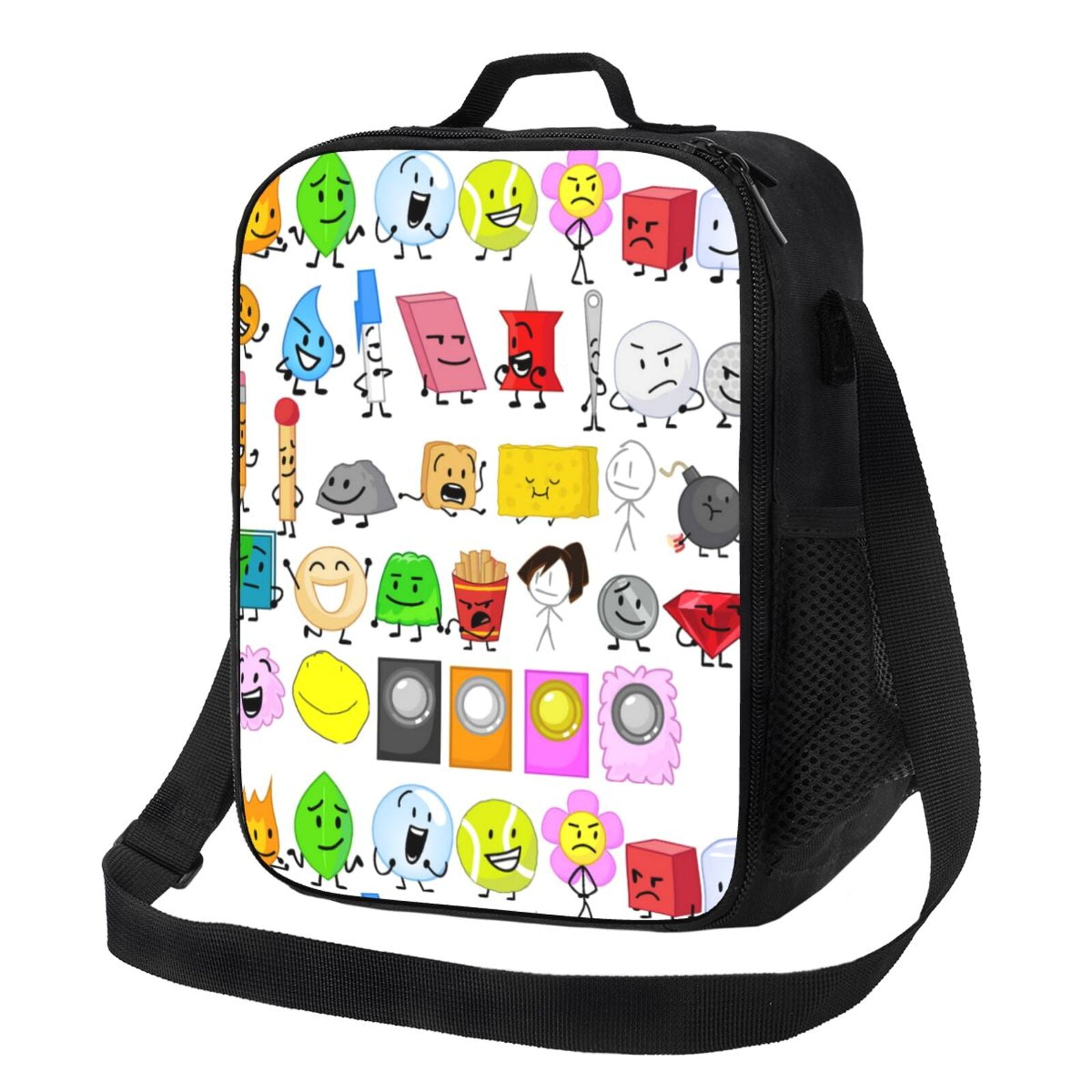 Battle For Dream Island Bfdi Lunch Bags Insulated Lunch Box Container ...