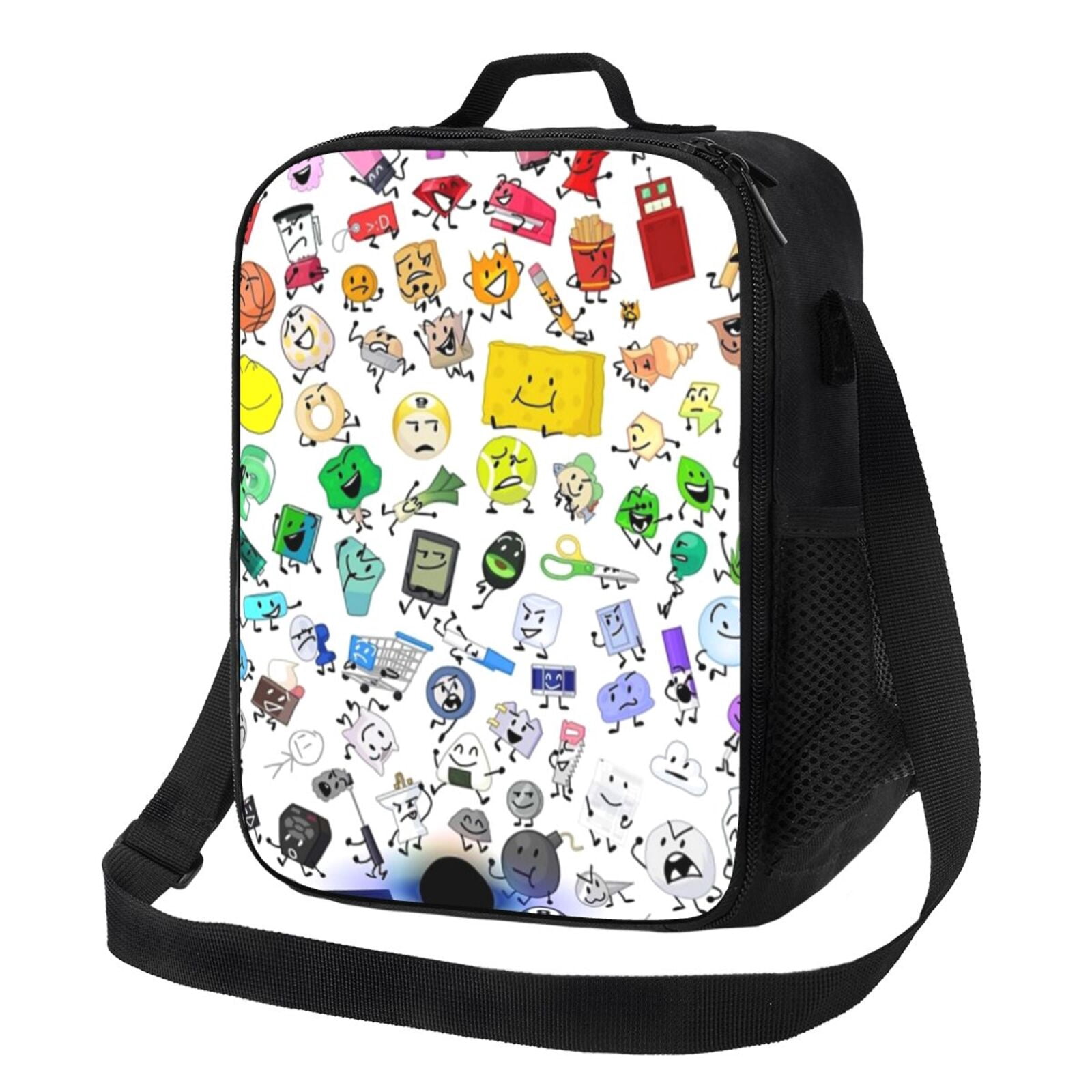 Battle For Dream Island Bfdi Lunch Bags Insulated Lunch Box Container ...