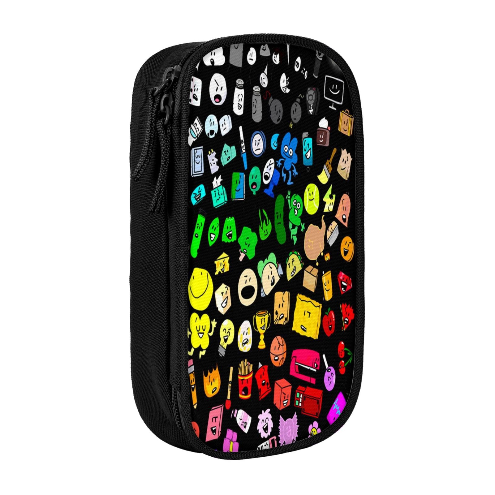 Battle For Dream Island Bfdi Pencil Case Large Capacity Pen Case Double ...