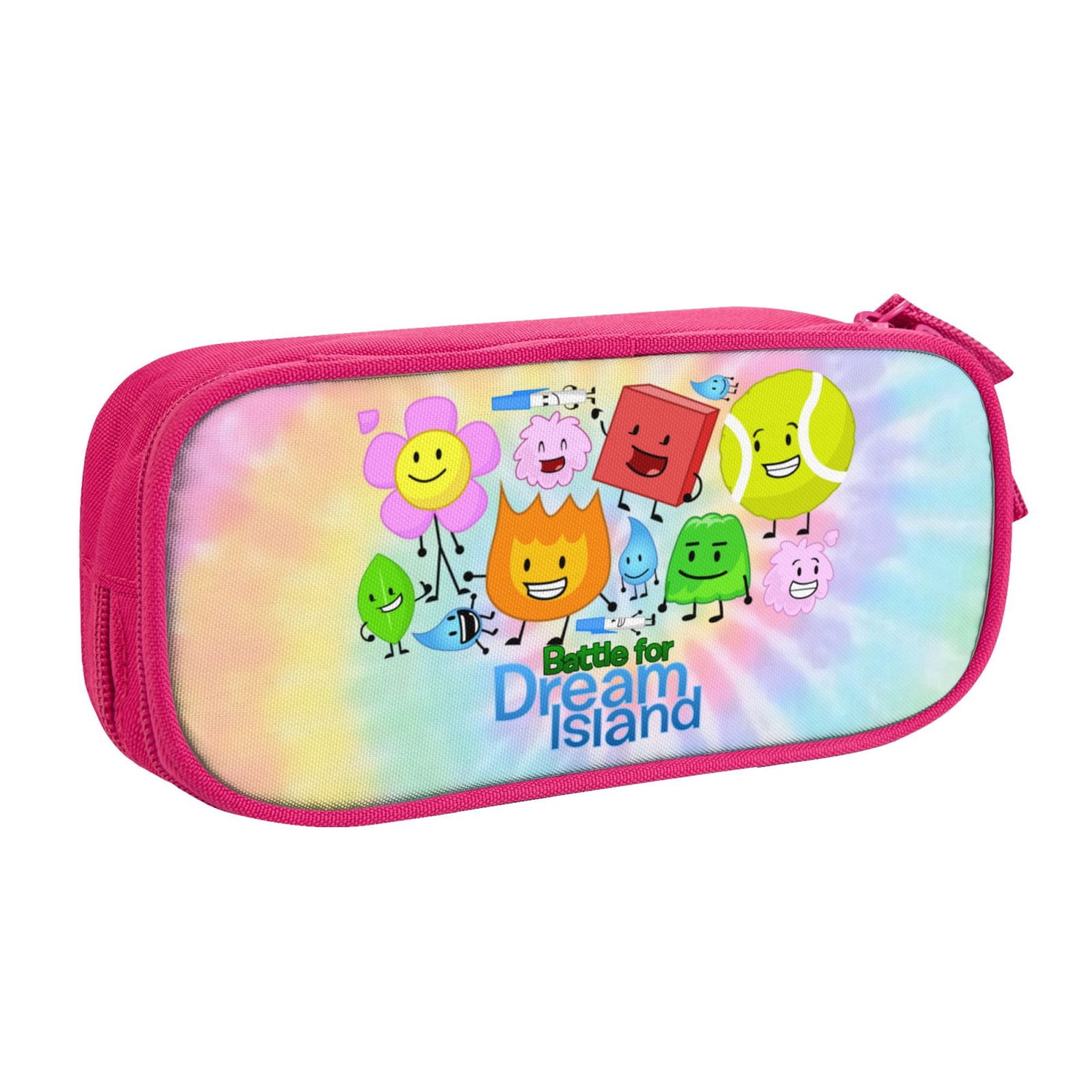 Battle For Dream Island Bfdi Pencil Case, Multipurpose Pencase ,Large ...