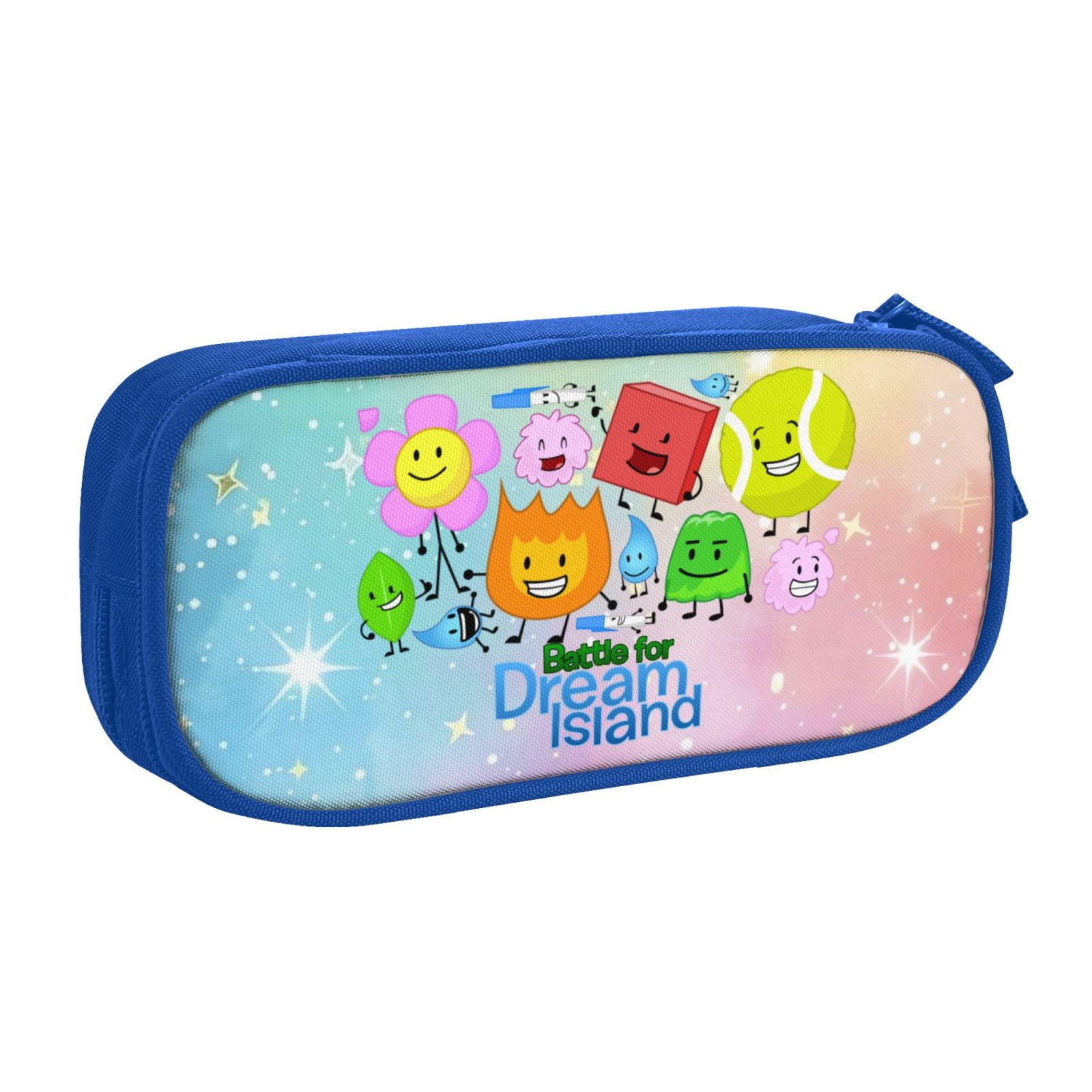 Battle For Dream Island Bfdi Pencil Case, Multipurpose Pencase ,Large ...
