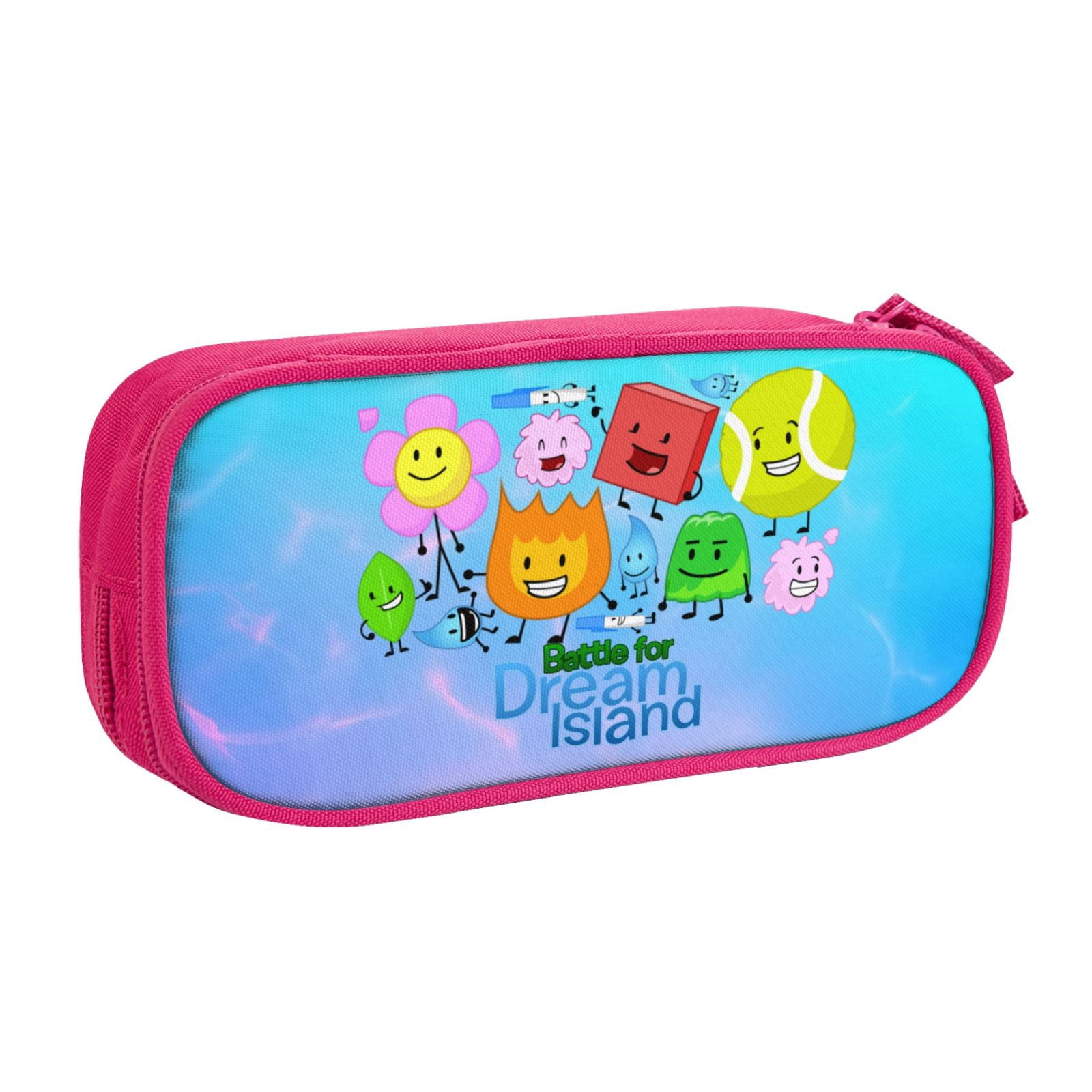 Battle For Dream Island Bfdi Pencil Case, Multipurpose Pencase ,Large ...
