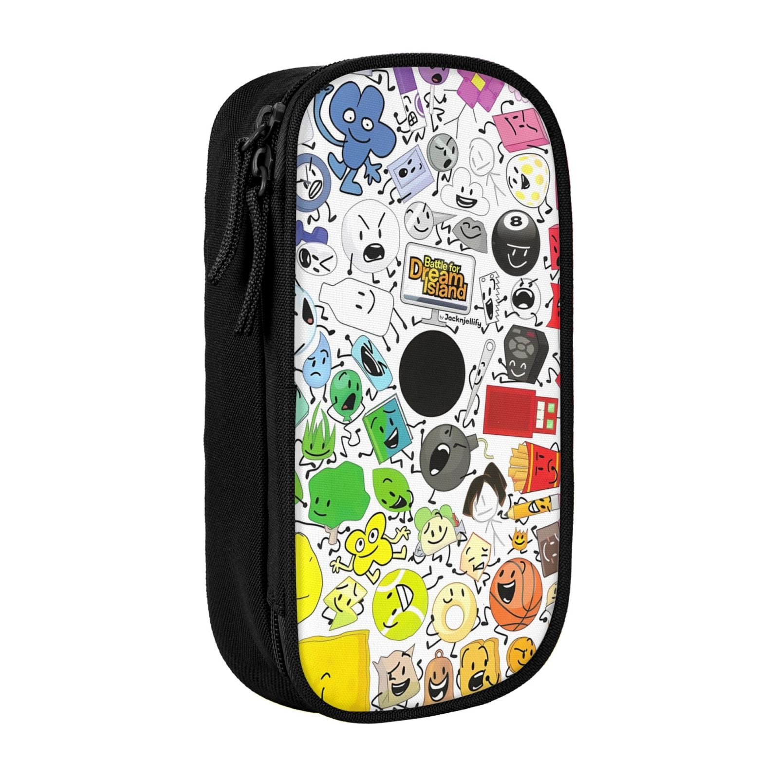 Battle For Dream Island Bfdi Pencil Case, Multipurpose Pencase ,Large ...
