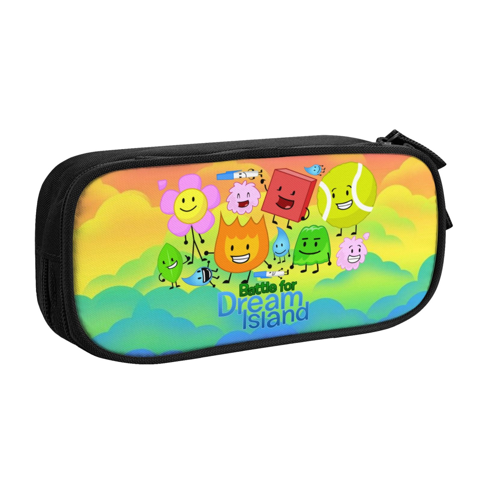 Battle For Dream Island Bfdi Pencil Case, Multipurpose Pencase ,Large ...