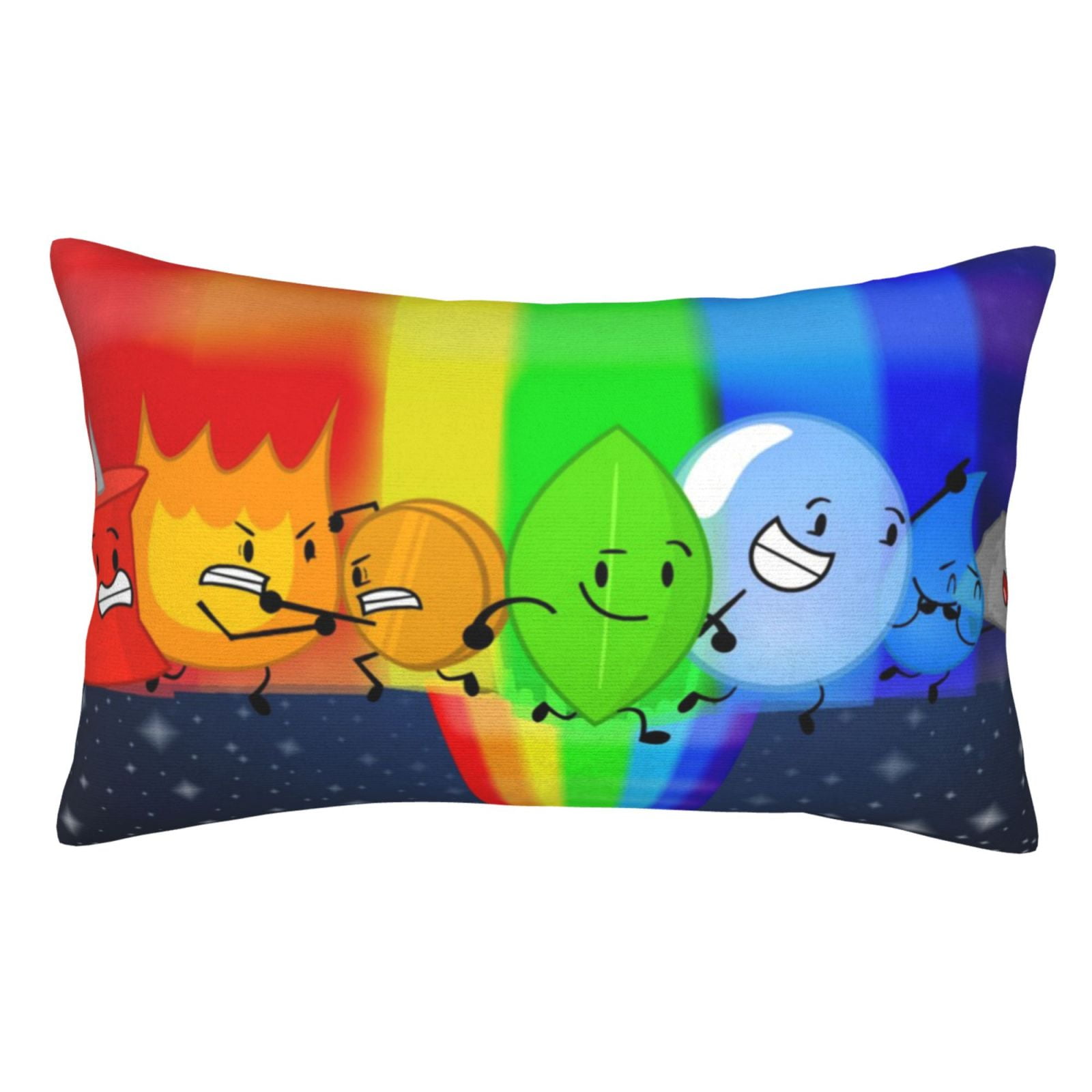 Battle For Dream Island Bfdi Pillowcases Soft Pillow Holder Decorative ...