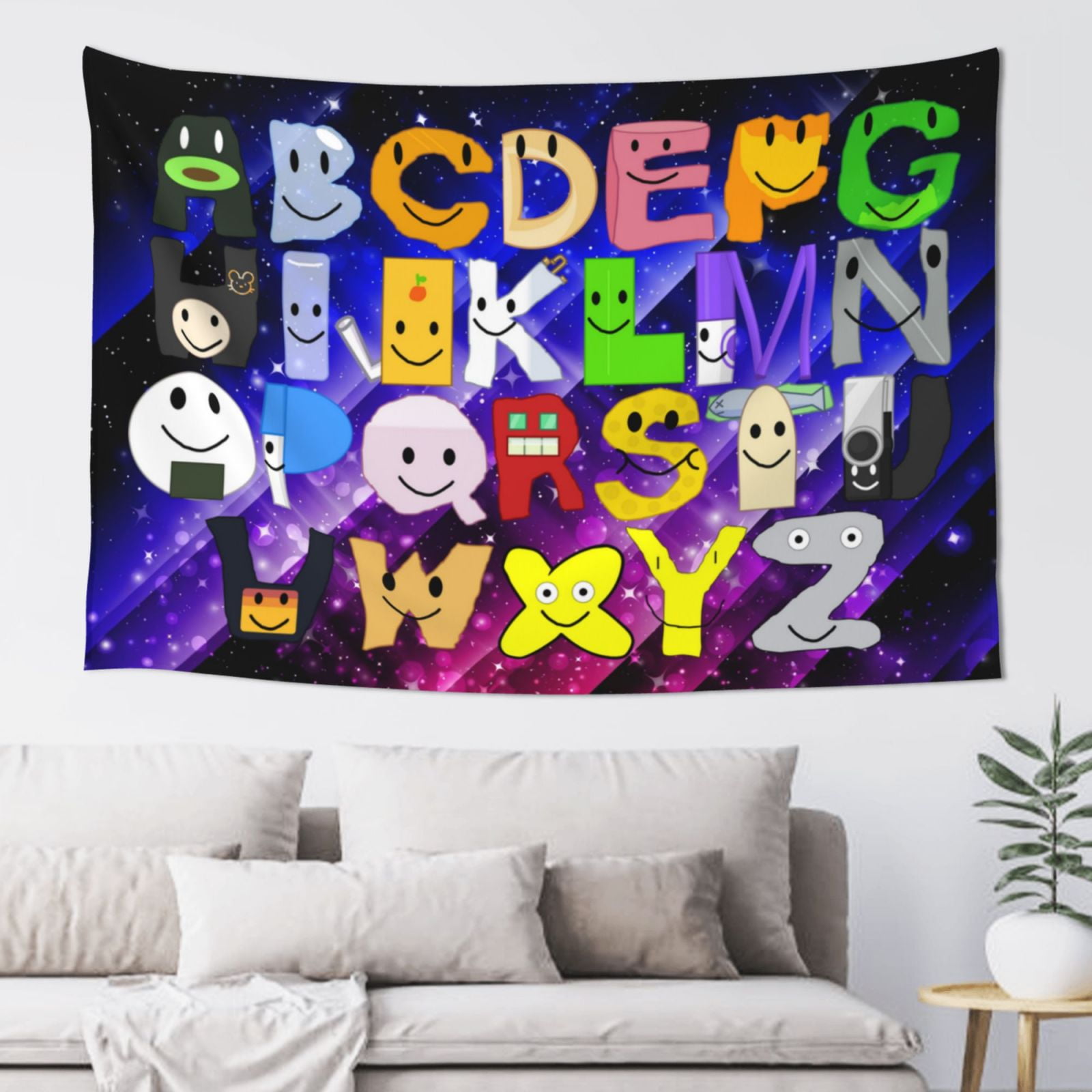 Battle For Dream Island Bfdi Tapestry Wall Hanging Home Decoration Wall ...