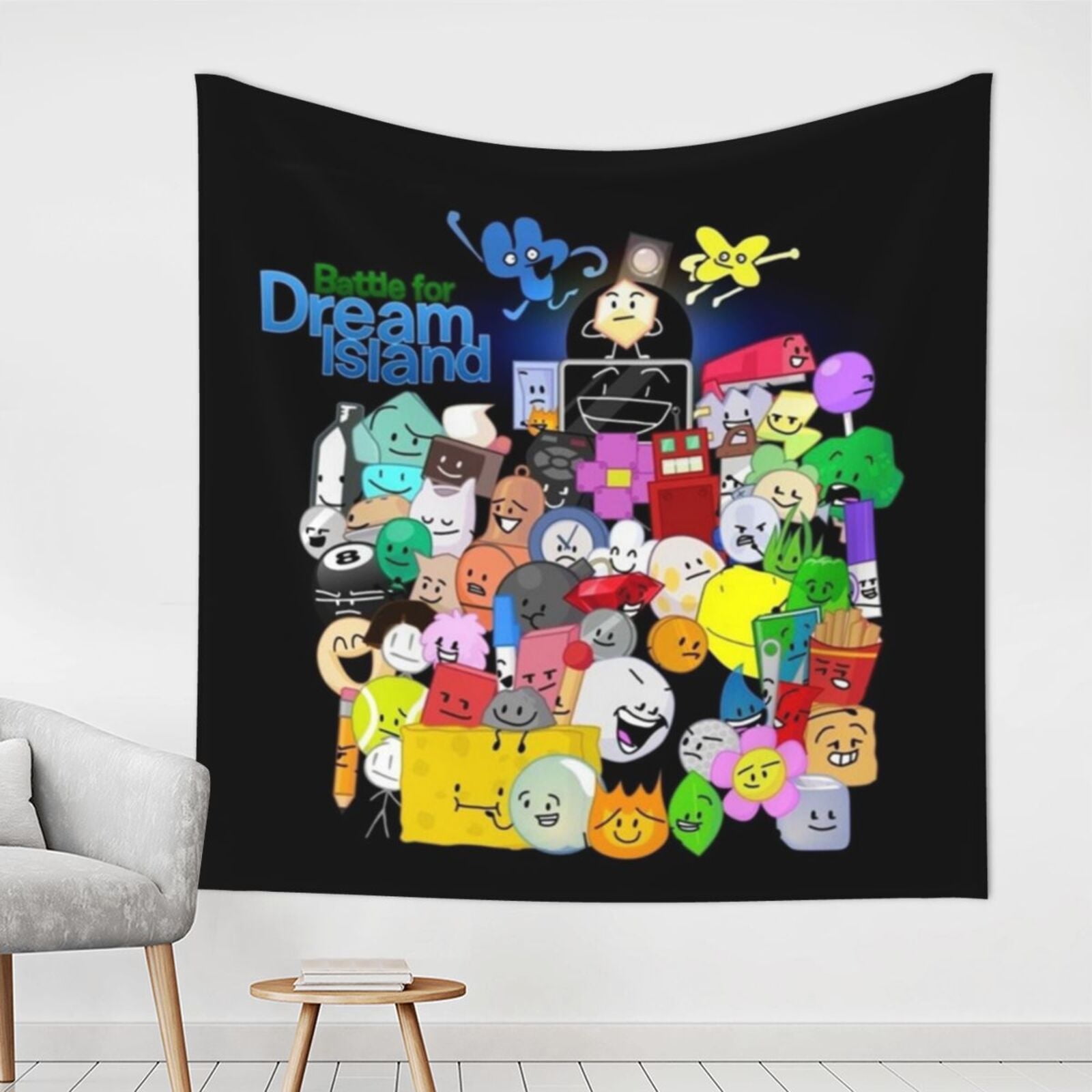 Battle For Dream Island Bfdi Wall Tapestry Wall Hanging Tapestries ...