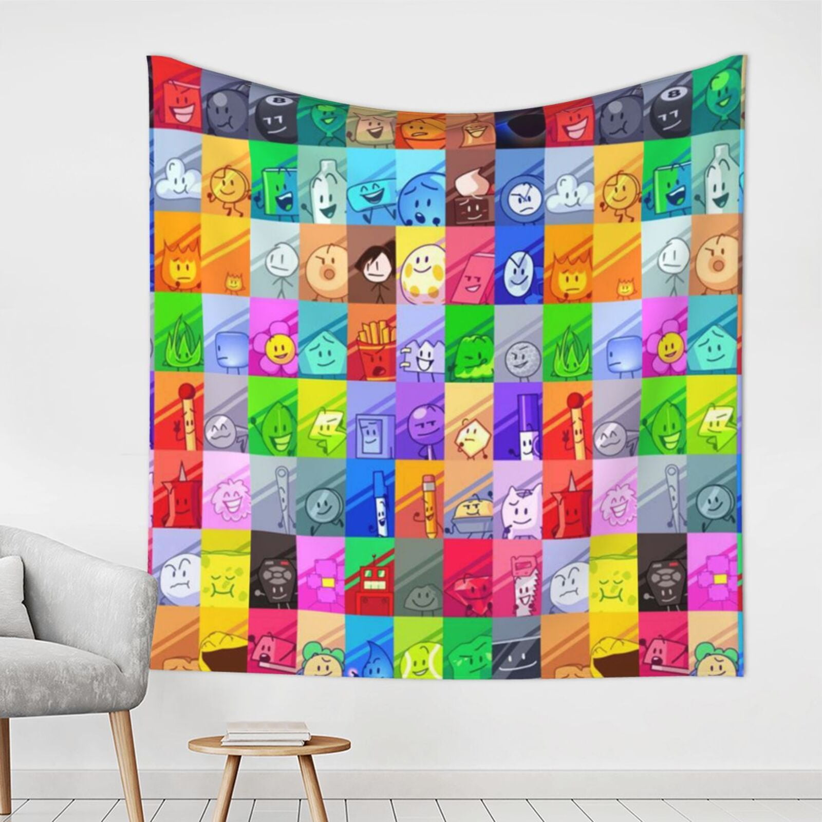 Battle For Dream Island Bfdi Wall Tapestry Wall Hanging Tapestries ...