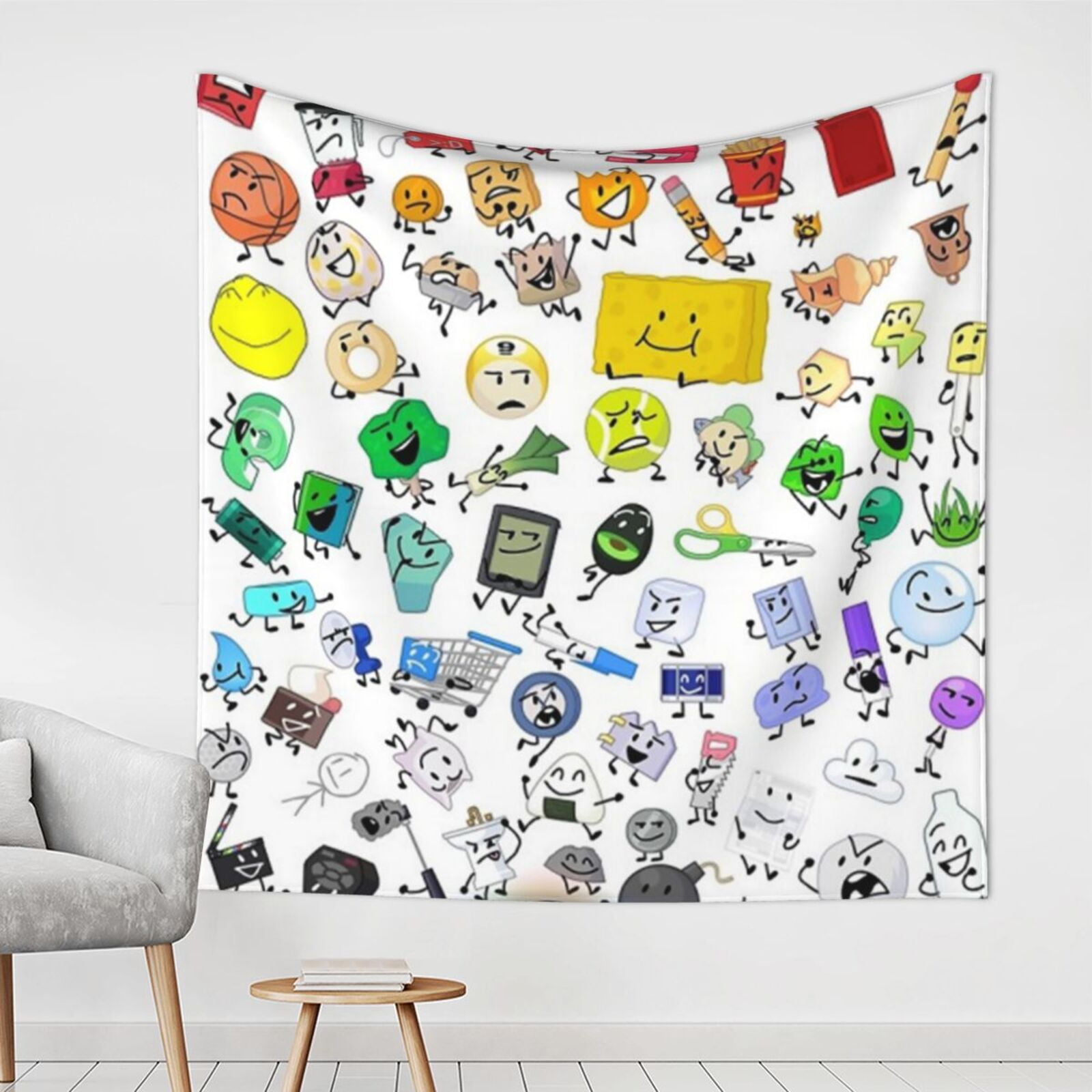 Battle For Dream Island Bfdi Wall Tapestry Wall Hanging Tapestries ...