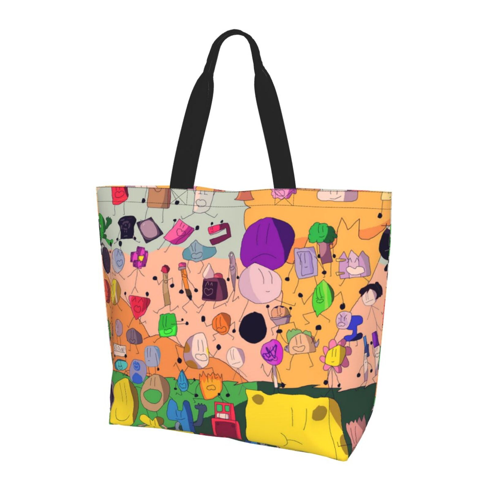 Battle For Dream Island Bfdi Womens Casual Shoulder Bag Tote Bag ...