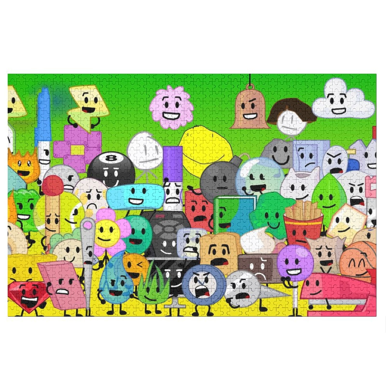 Battle For Dream Island Character Jigsaw Puzzles Interlocking Puzzles ...