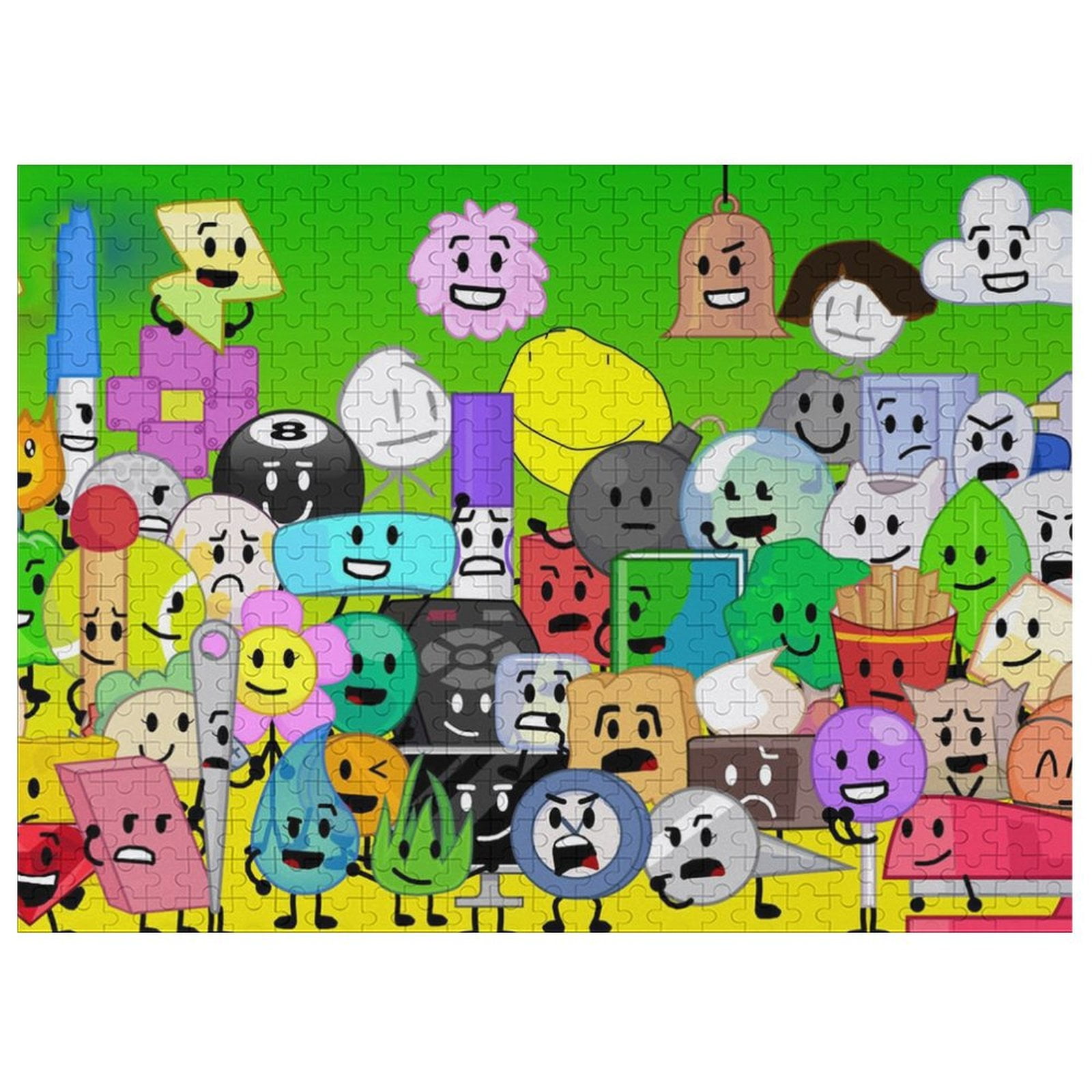 Battle For Dream Island Character Jigsaw Puzzles Interlocking Puzzles ...