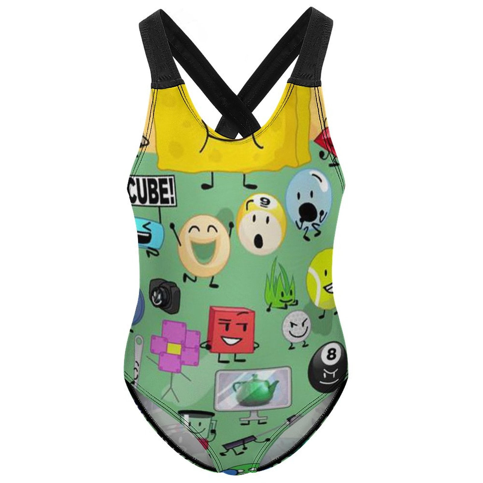 Battle For Dream Island Children's One-piece Swimsuit Summer Girl's ...