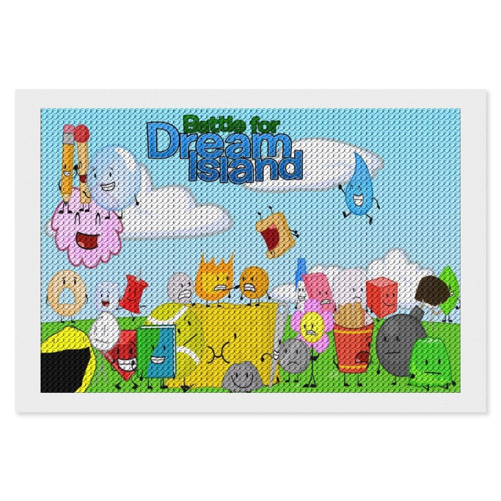 Battle For Dream Island Diamond Art Kits for Adults 5D Diamond Art Kit ...