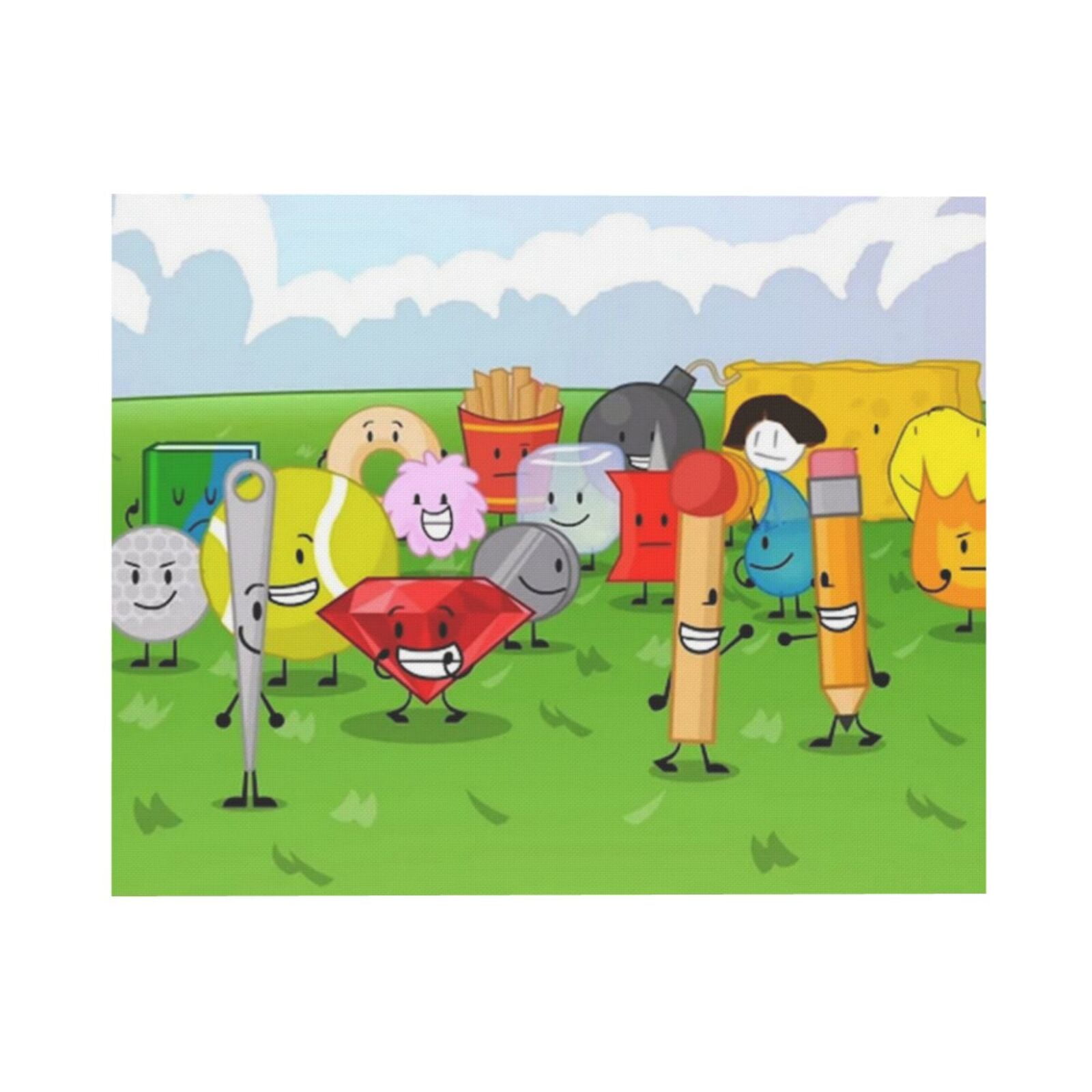 Battle For Dream Island Game Canvas Decorative Poster Gift Art Picture ...