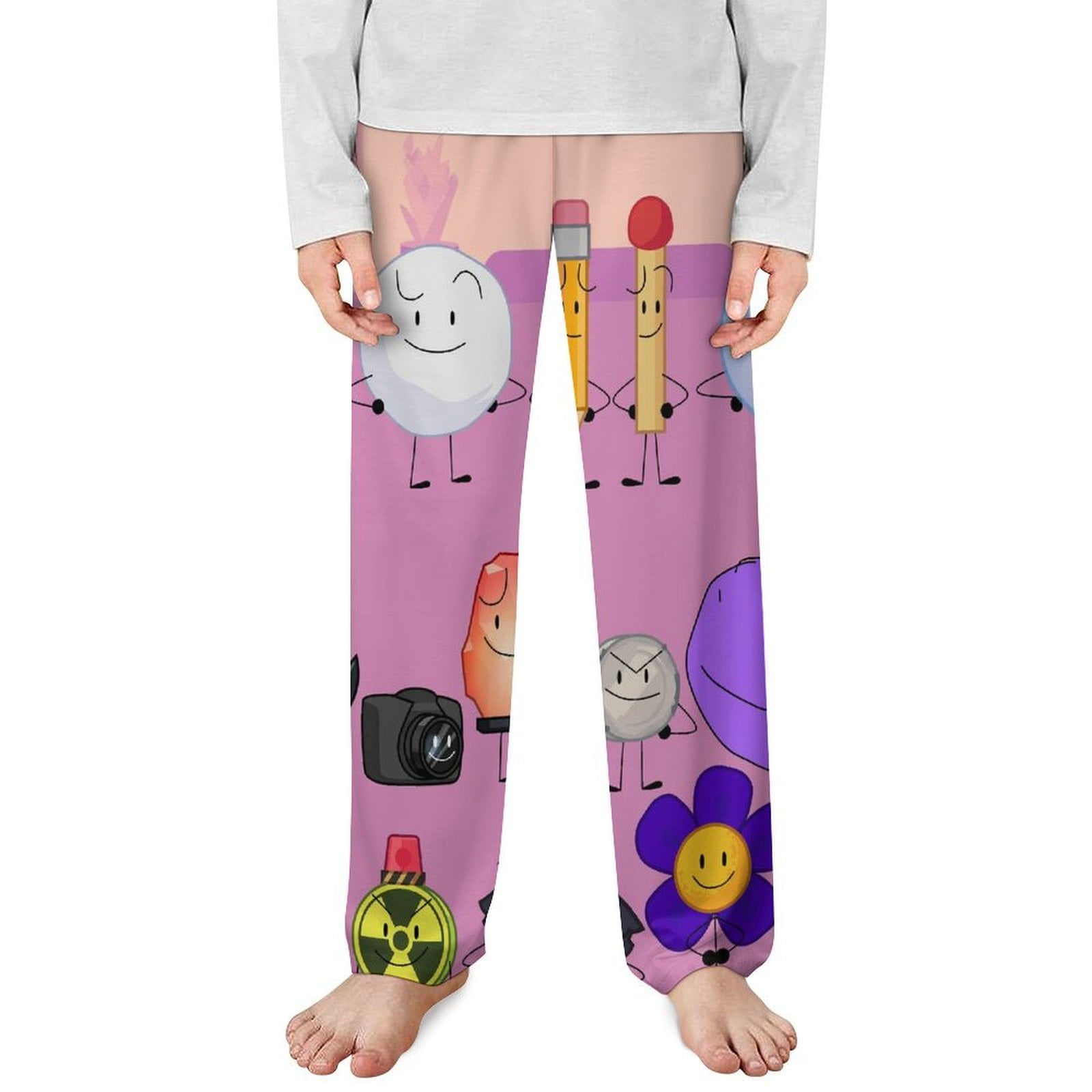Battle For Dream Island Game Children's Pajamas Cozy Lounge Straight ...