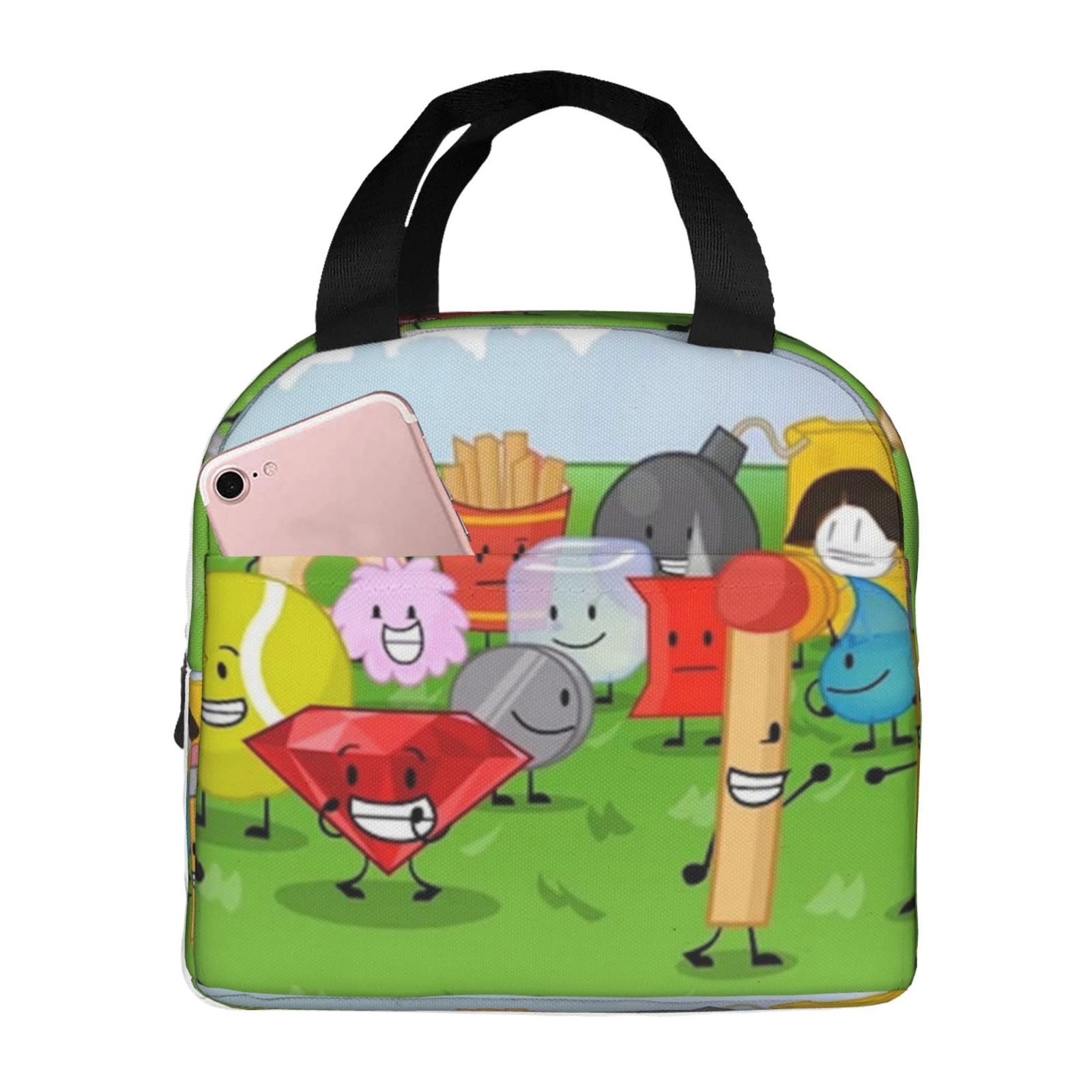 Battle For Dream Island Game Insulated Lunch Bag Portable Lunchbag ...