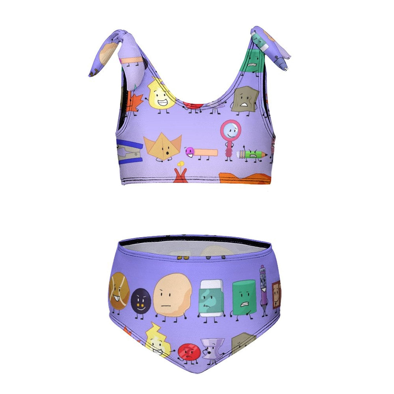 Battle For Dream Island Girls Swimsuits Set 2pcs Summer Holiday Bathing ...