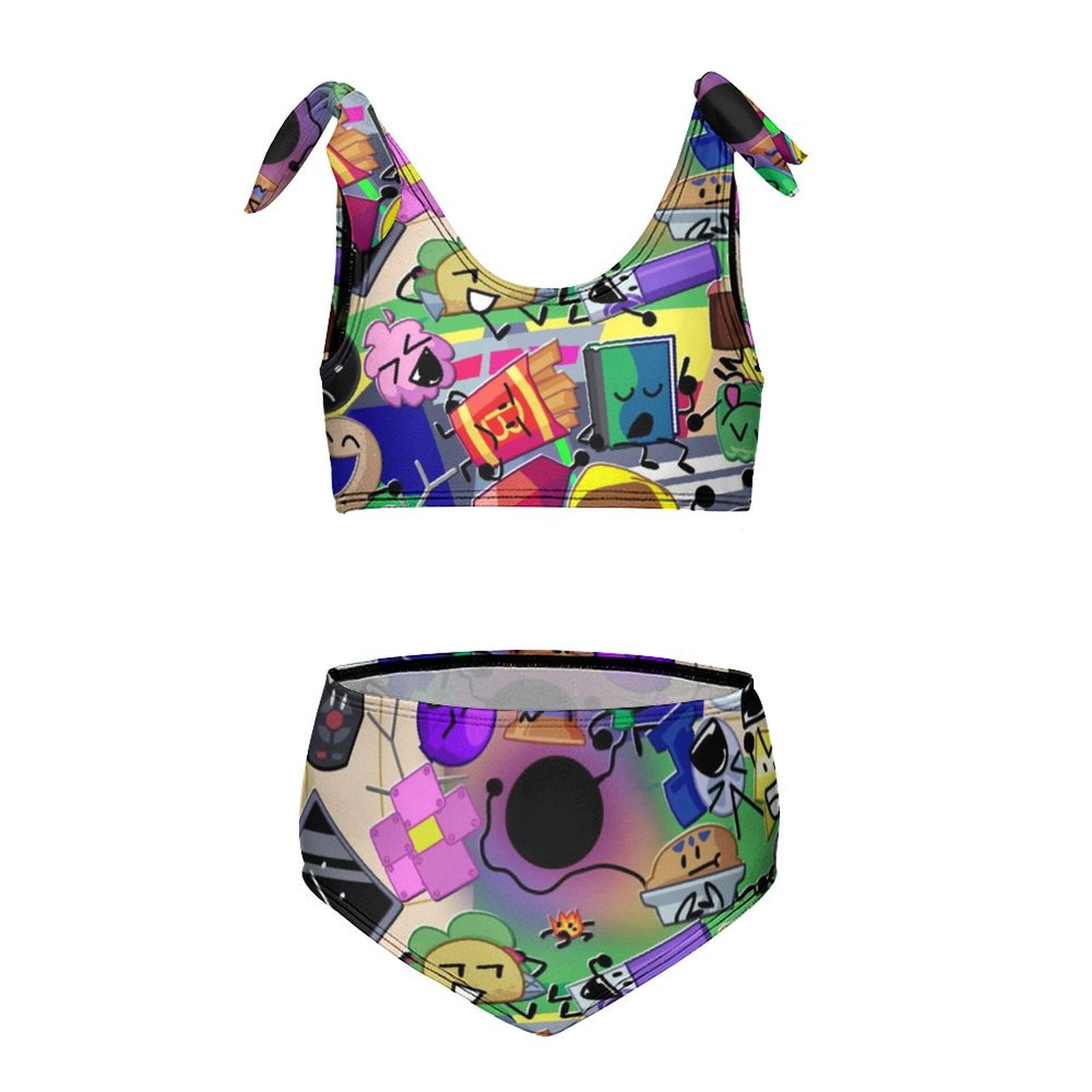 Battle For Dream Island Girls Swimsuits Set 2pcs Summer Holiday Bathing ...