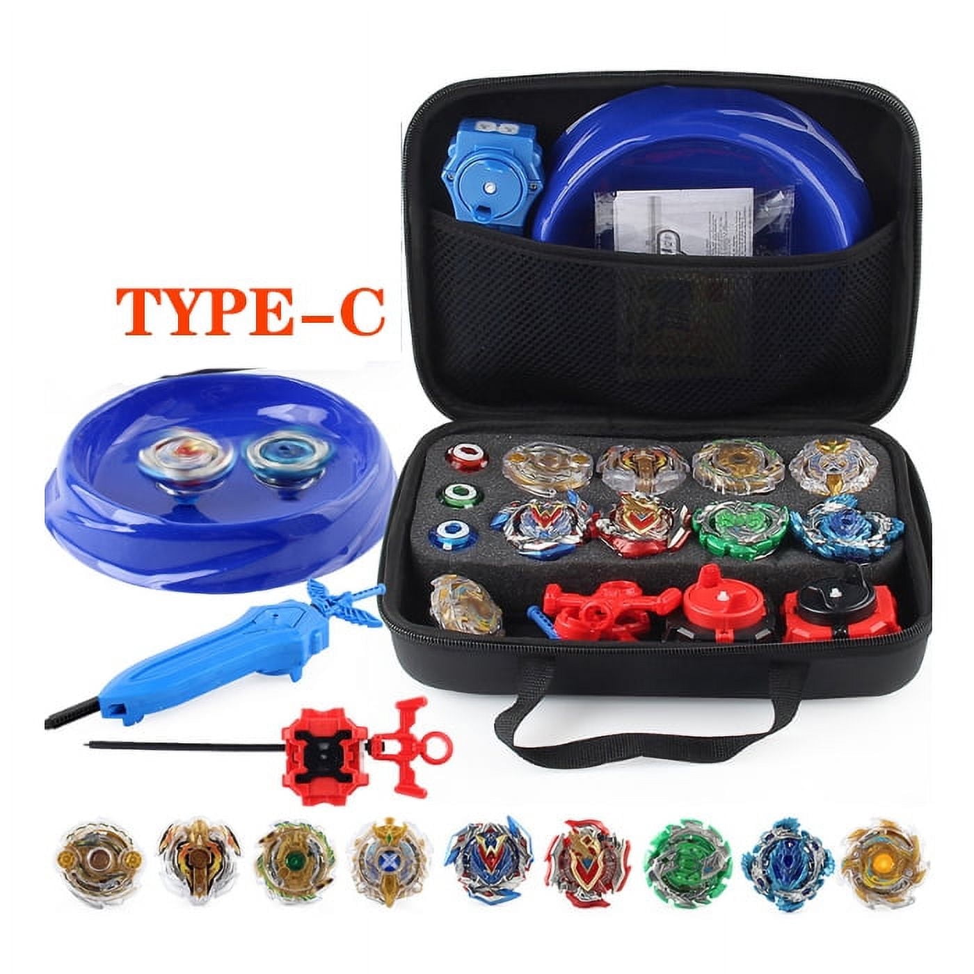 Battle Gyro Burst Battle Evolution Metal Fusion Attack Set with 4D ...