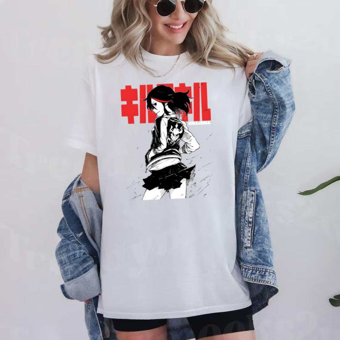 Battle Hero Graphic With Intense Anime Combat Energy Burst T-Shirt, for ...