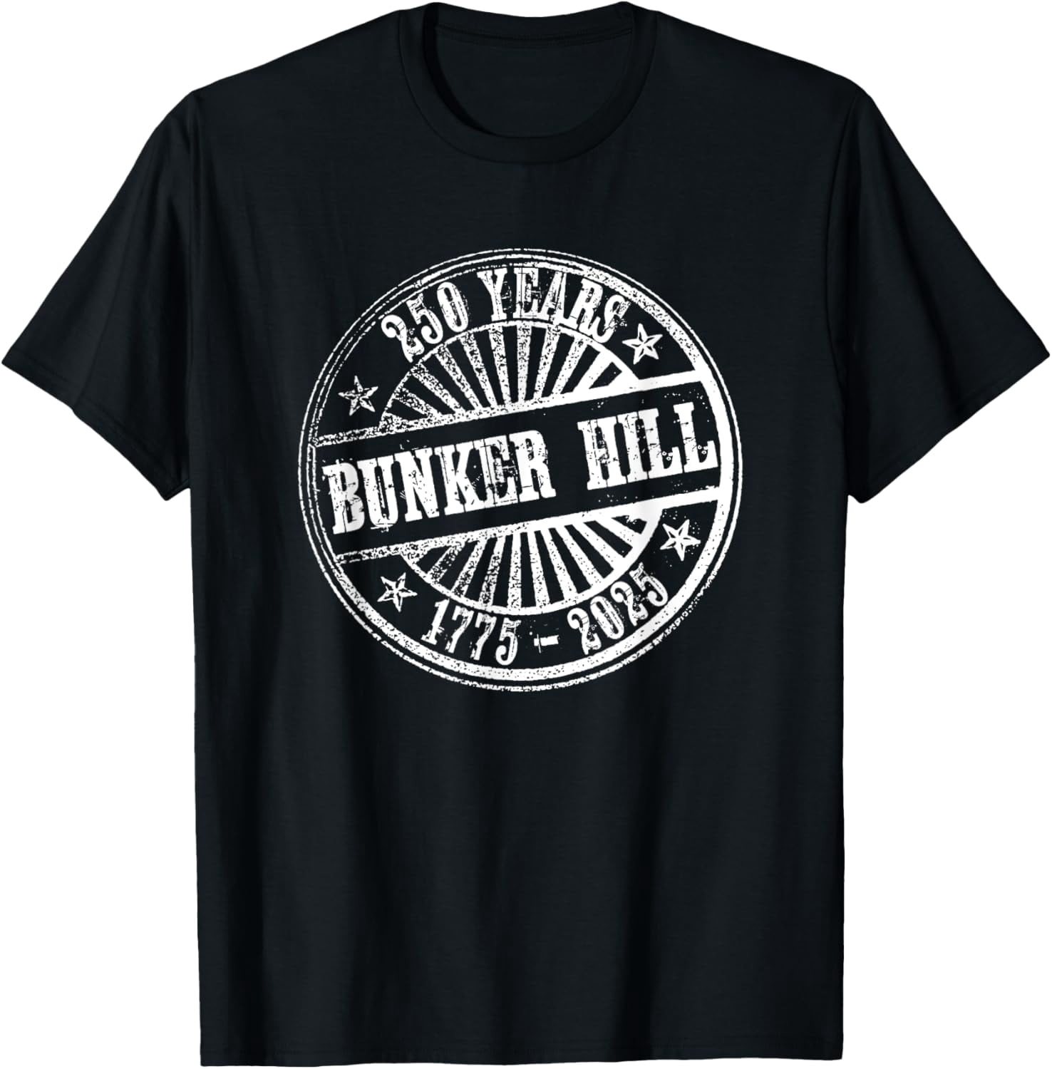 Battle Of Bunker Hill 250 Years Revolutionary War Boston T-Shirt Unisex ...