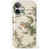 Battle Of The Frogs Kawanabe Kyosai Japanese Art Phone Case for iPhone ...