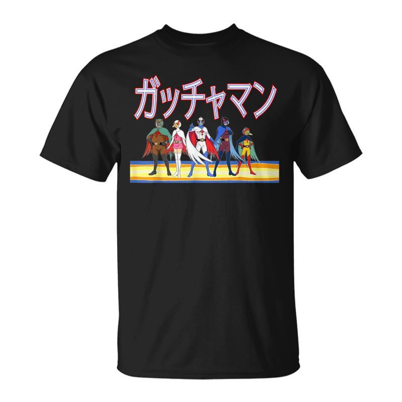 Battle Of The Planets Gatchman G Force Japanese TShirt - Walmart.com