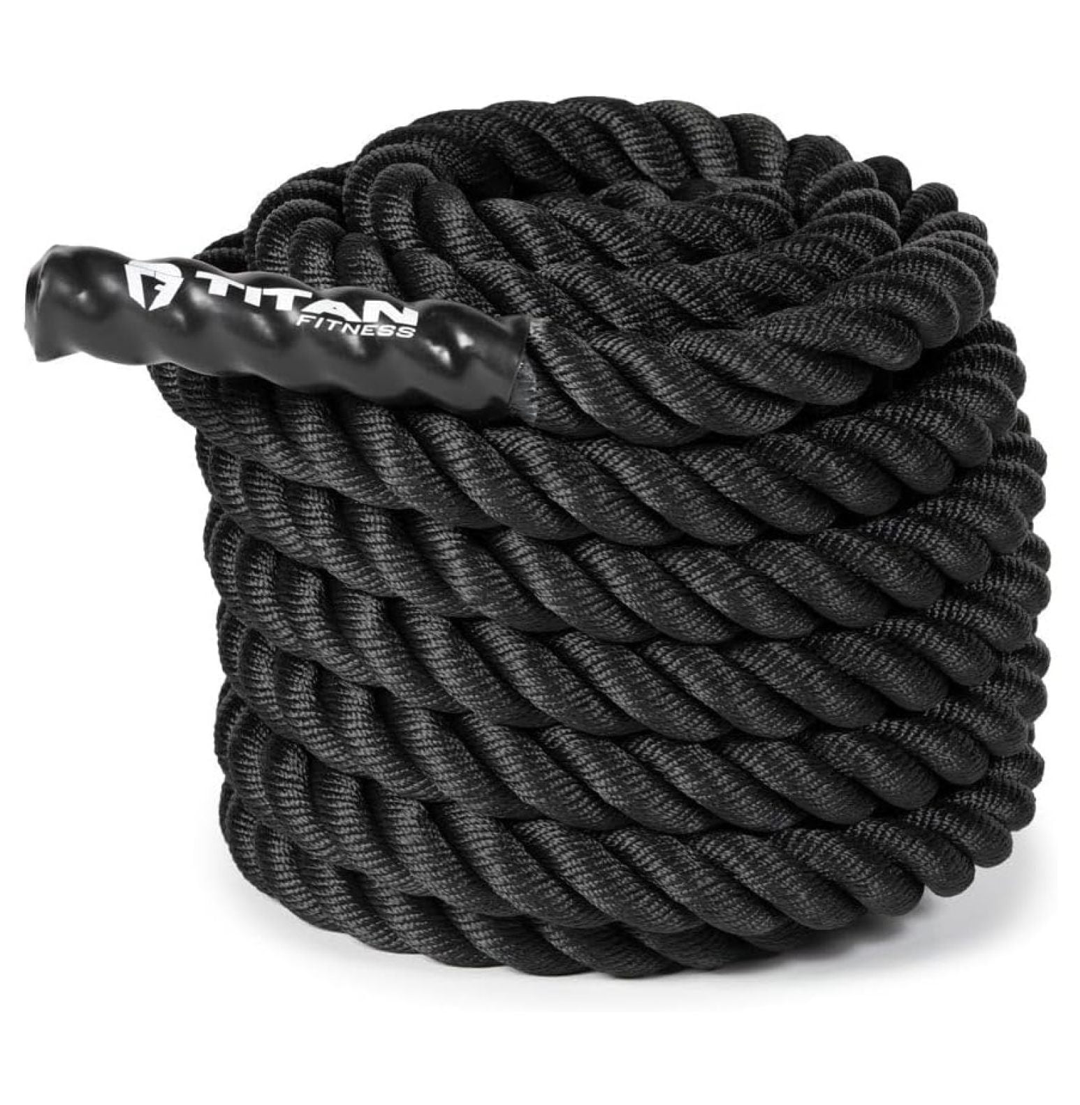 Battle Rope 40ft x 1.5in, Dacron Heavy Rope for Home Gym Conditioning ...