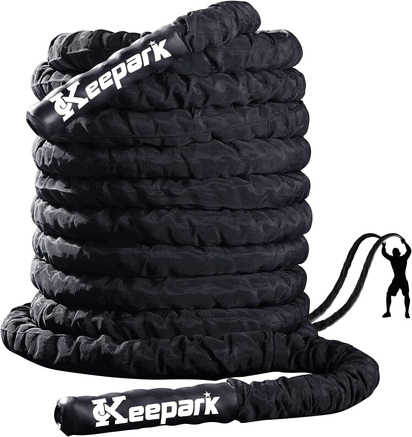 Battle Rope,Weighted Jump Rope,Exercise Rope Battle Rope Heavy Exercise ...