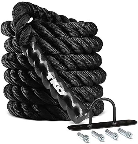 Battle Rope for Strength Training, Cardio Workout, Cross Fit Training ...