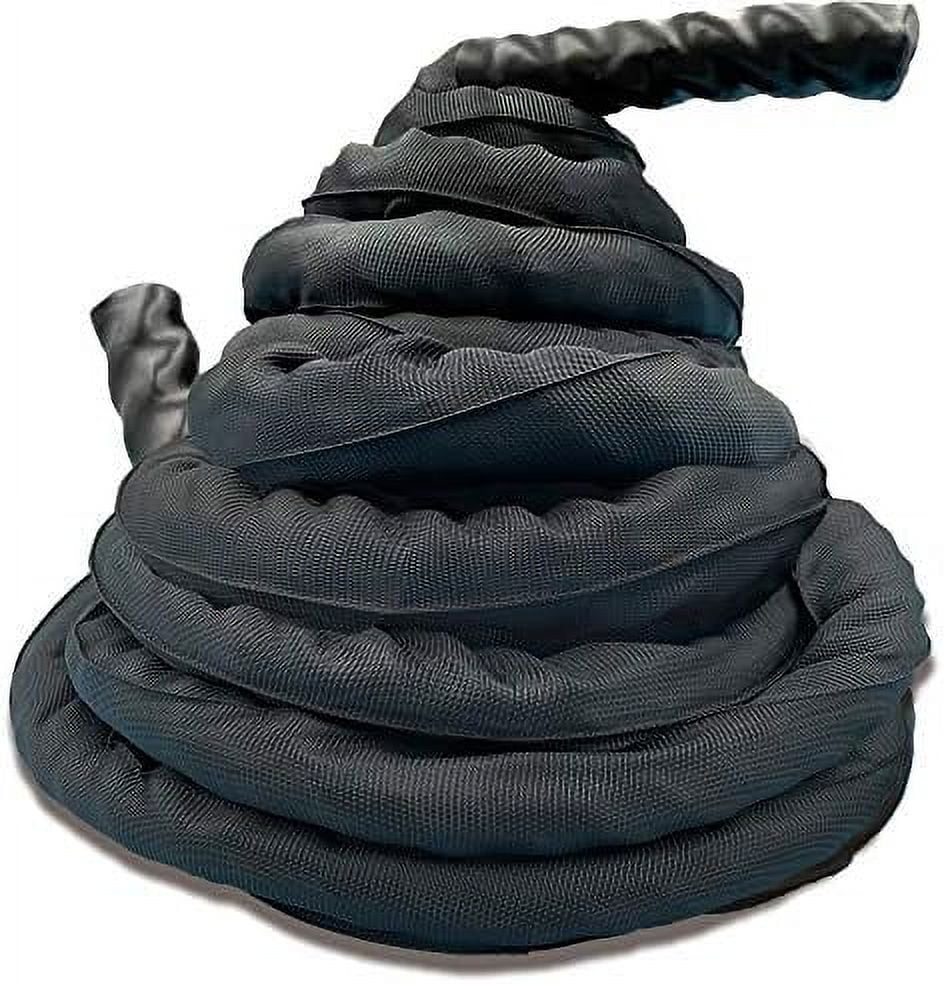 Battle Ropes with Anchor Kit, Perfect Workout Ropes for Home Gym or ...