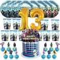 Battle Royale Fort Video Game Birthday 13th Cups Party Supplies Plates ...