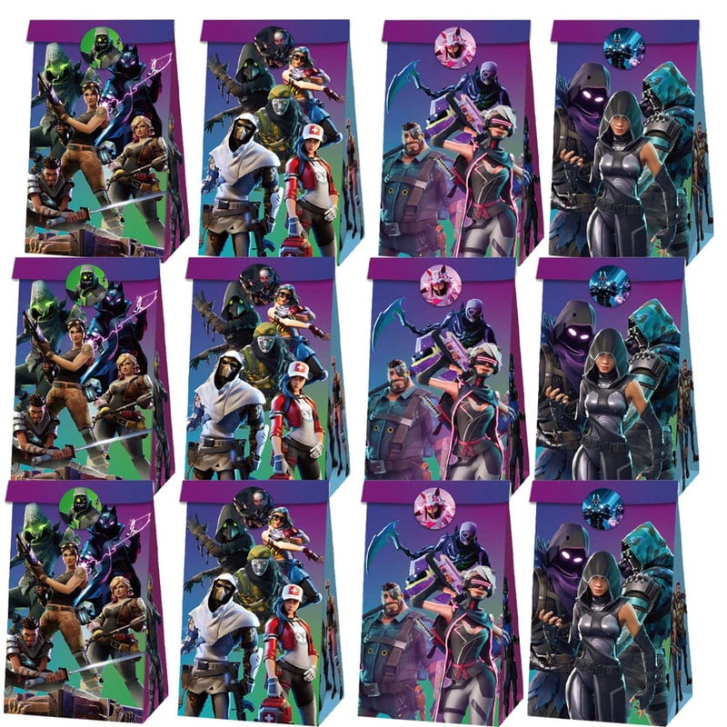 Battle Royale Fort Video Game Goodie Bags Party Favor Candy Decorations ...