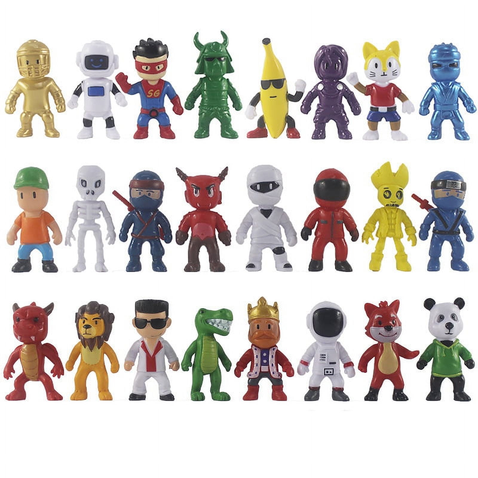 Battle Royale Game Stumble Boys Cake Toppers by GETOYS (24 Count ...
