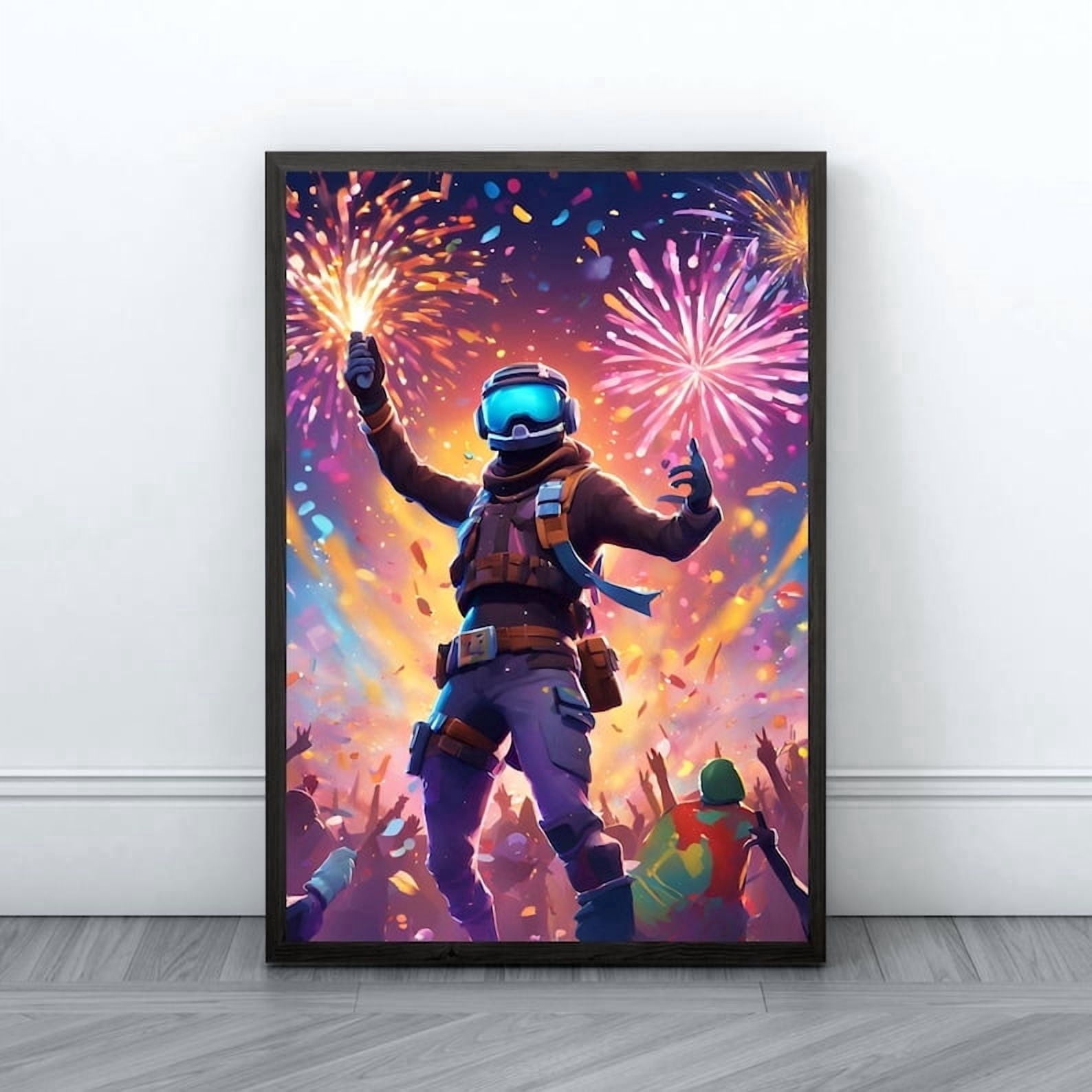Battle Royale Victory Poster Boy Room Decor Birthday Gift - Walmart.com