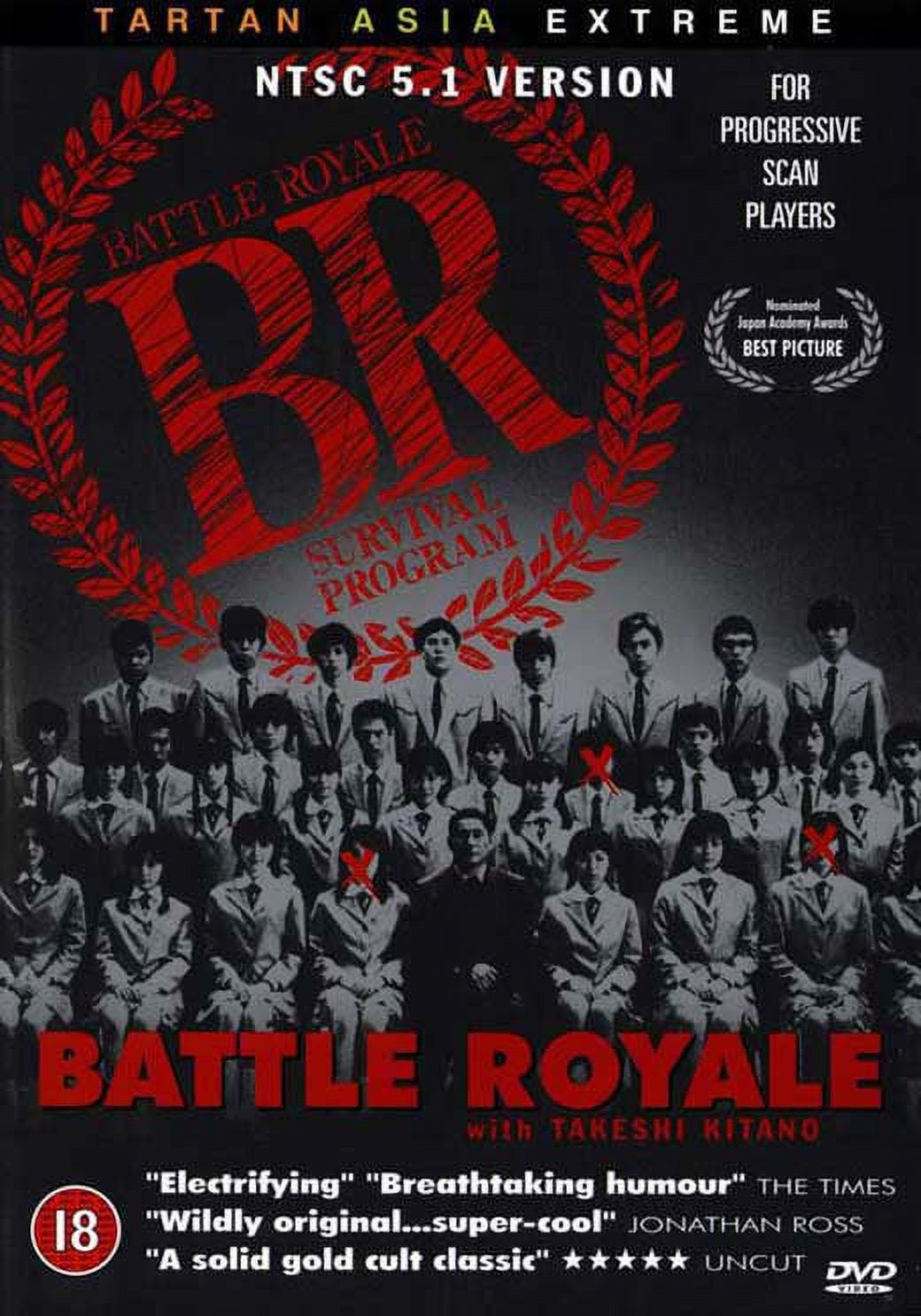 Battle Royale - movie POSTER (UK Style B) (27" x 40") (2000) - Walmart.com