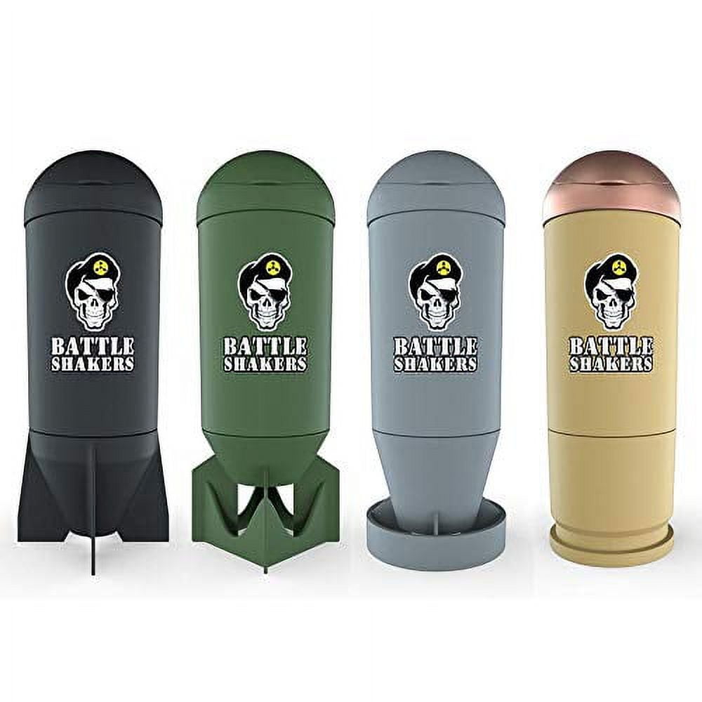 Battle Shakers Arsenal | All Four Military Shaker Bottles 20 Oz ...