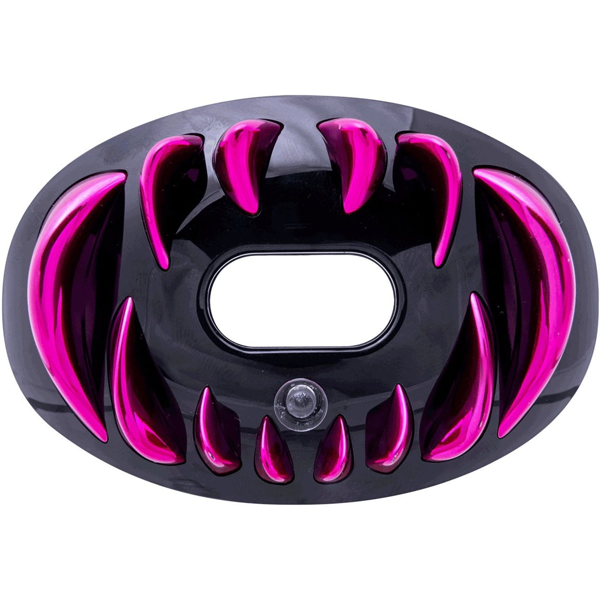 Battle Sports 3D Predator Oxygen Lip Protector Mouthguard - Black/Pink ...