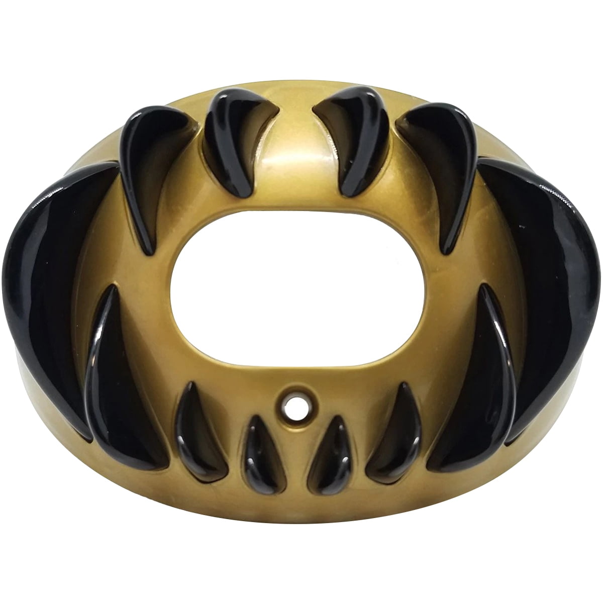 Battle Sports 3D Predator Oxygen Lip Protector Mouthguard - Gold/Black ...