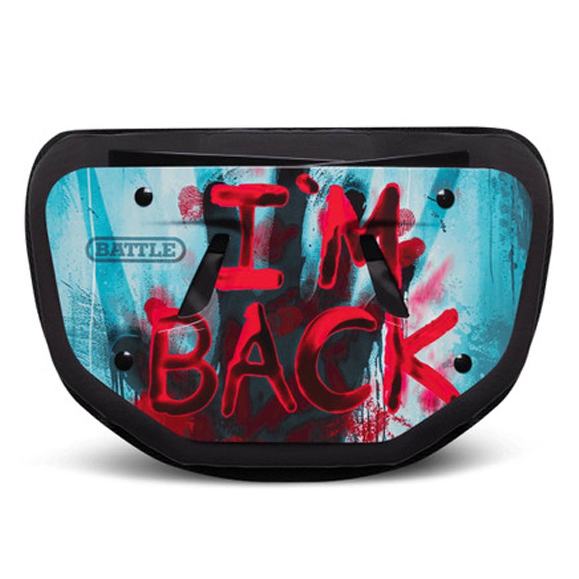 Battle Sports Adult Backplate "I'M BACK" - Blue/Red - Walmart.com