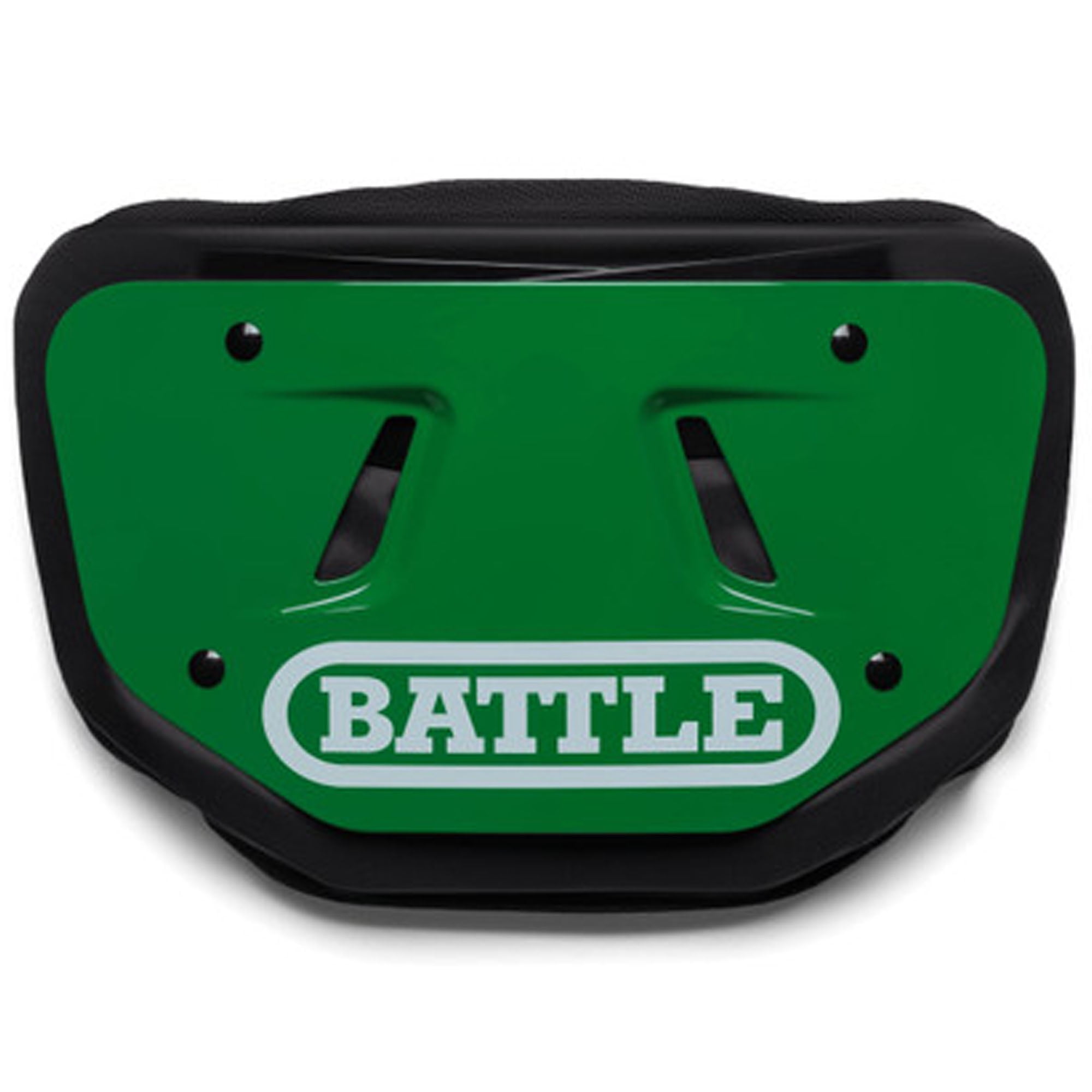 Battle Sports Adult " Battle " Logo Football Backplate - Kelly Green ...