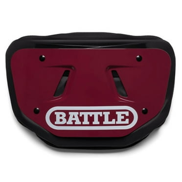O Shield Adult Fit Golden Cross Chrome Football Back Plate, Lightweight ...