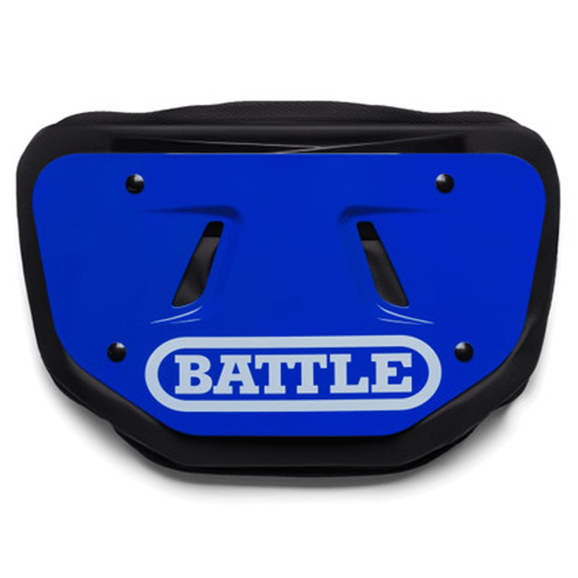Battle Sports Adult " Battle " Logo Football Backplate - Royal Blue ...