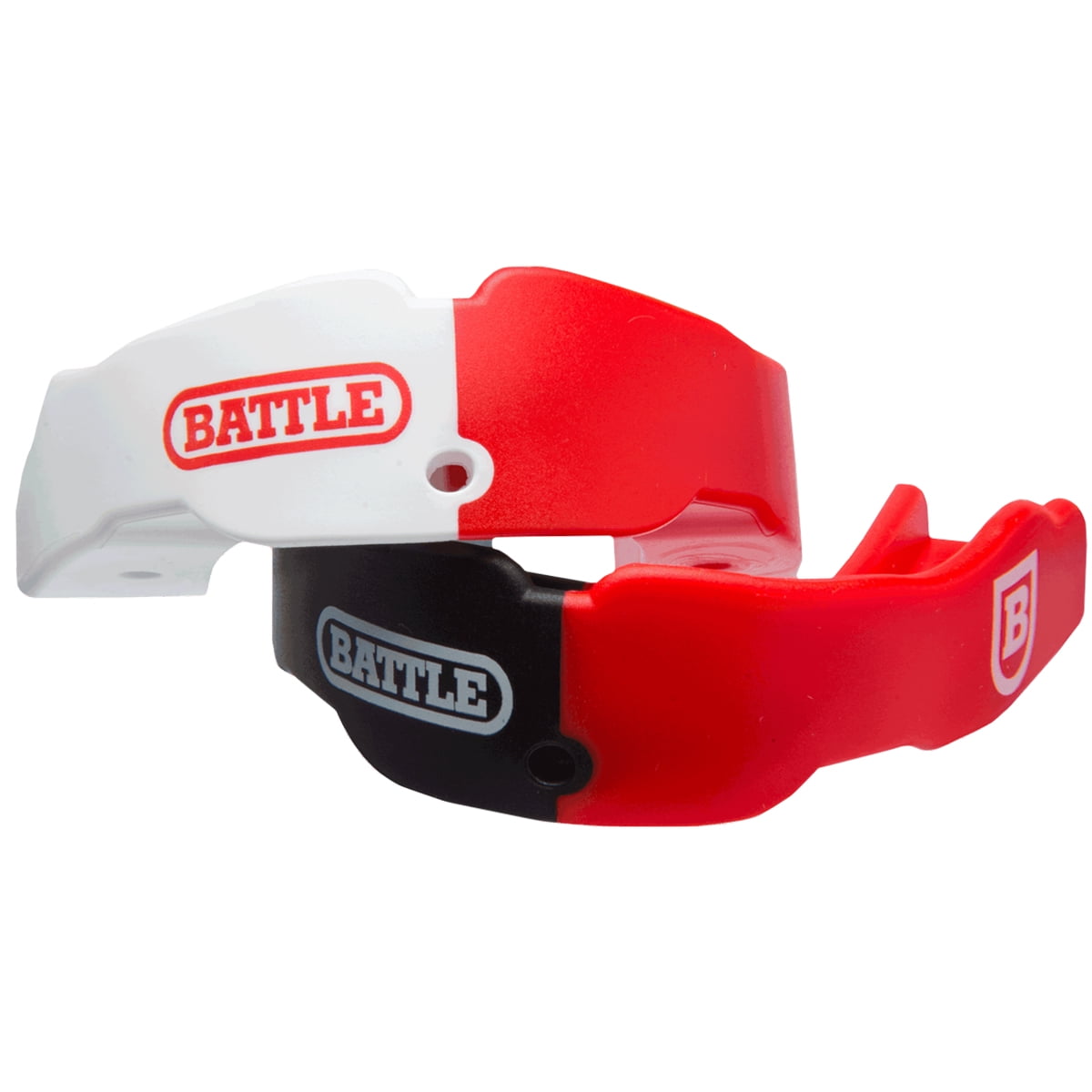 Battle Sports Adult Football Mouthguard 2-Pack with Straps - Red ...