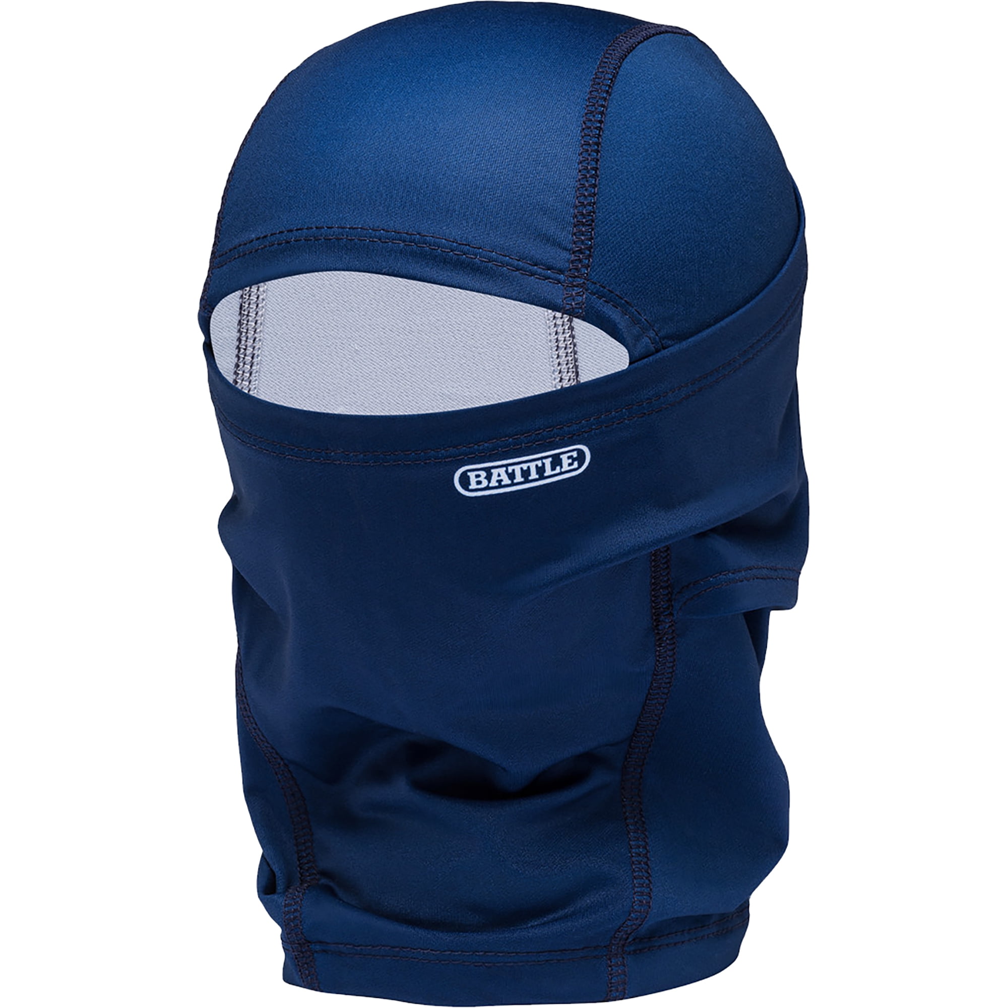 Battle Sports Adult Football Shiesty Performance Mask - Navy with White ...